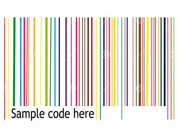 Retro barcode stock vector. Illustration of industrial - 13178185