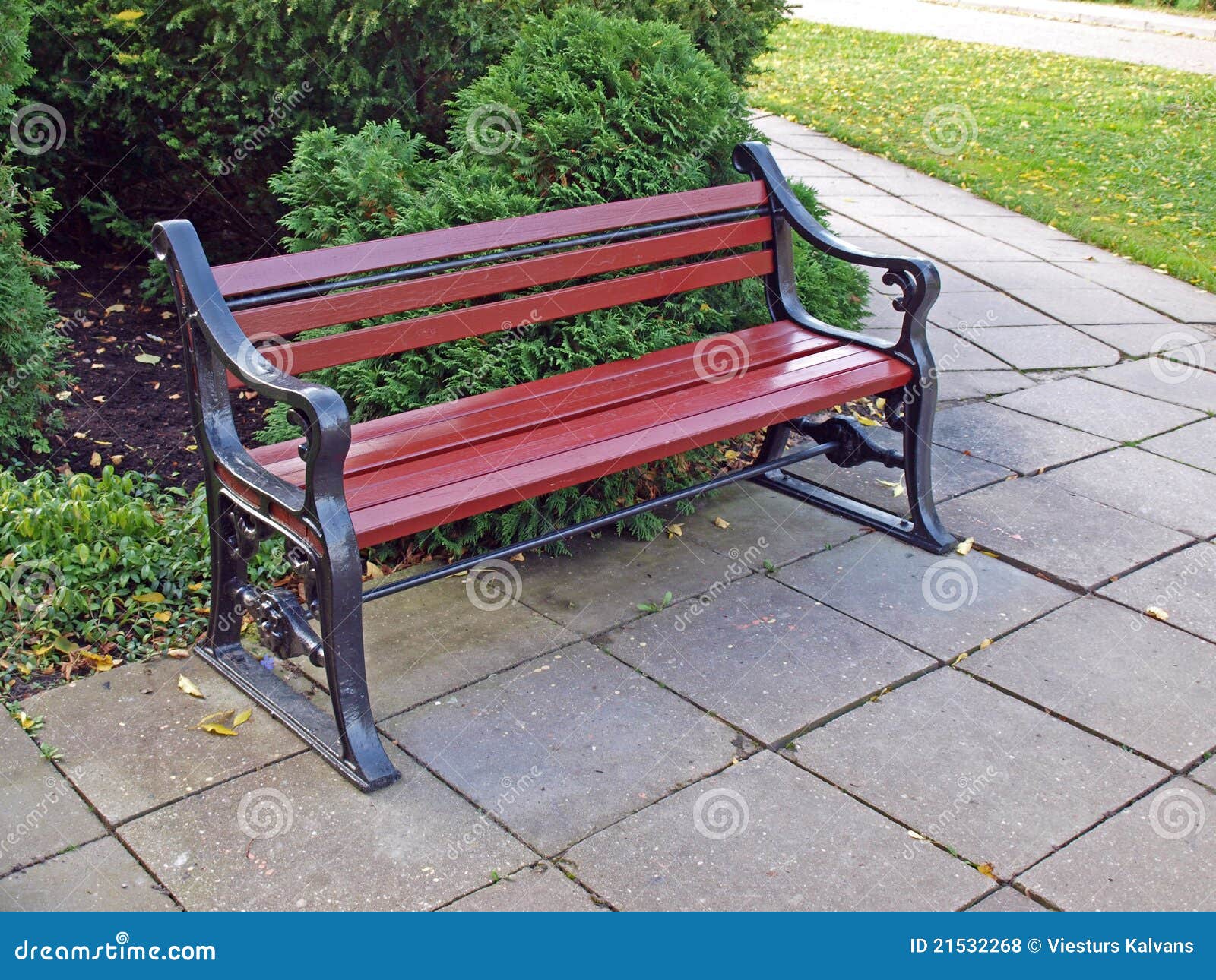 Retro bench stock photo. Image of style, path, park, bench - 21532268