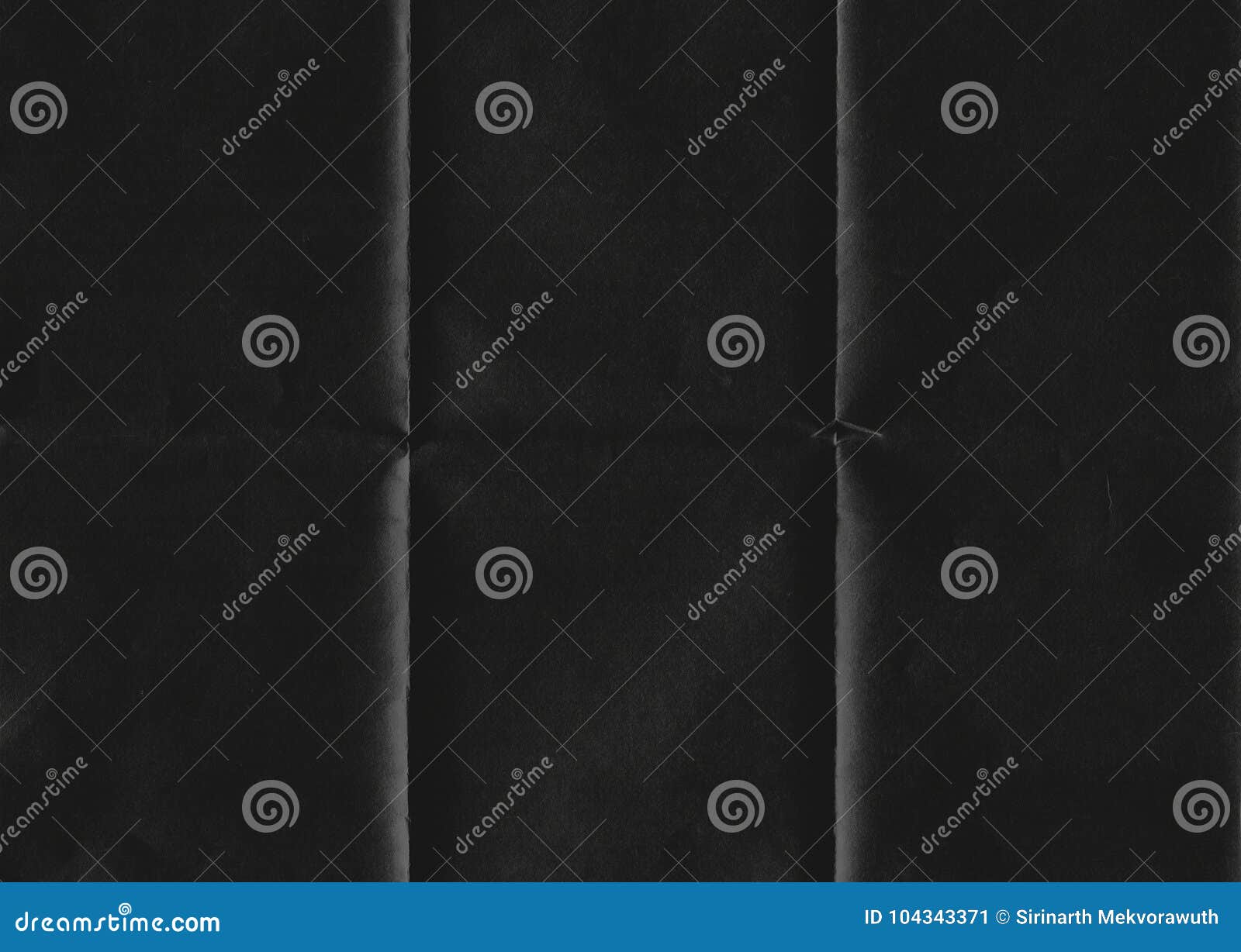 Black Folded Paper Texture