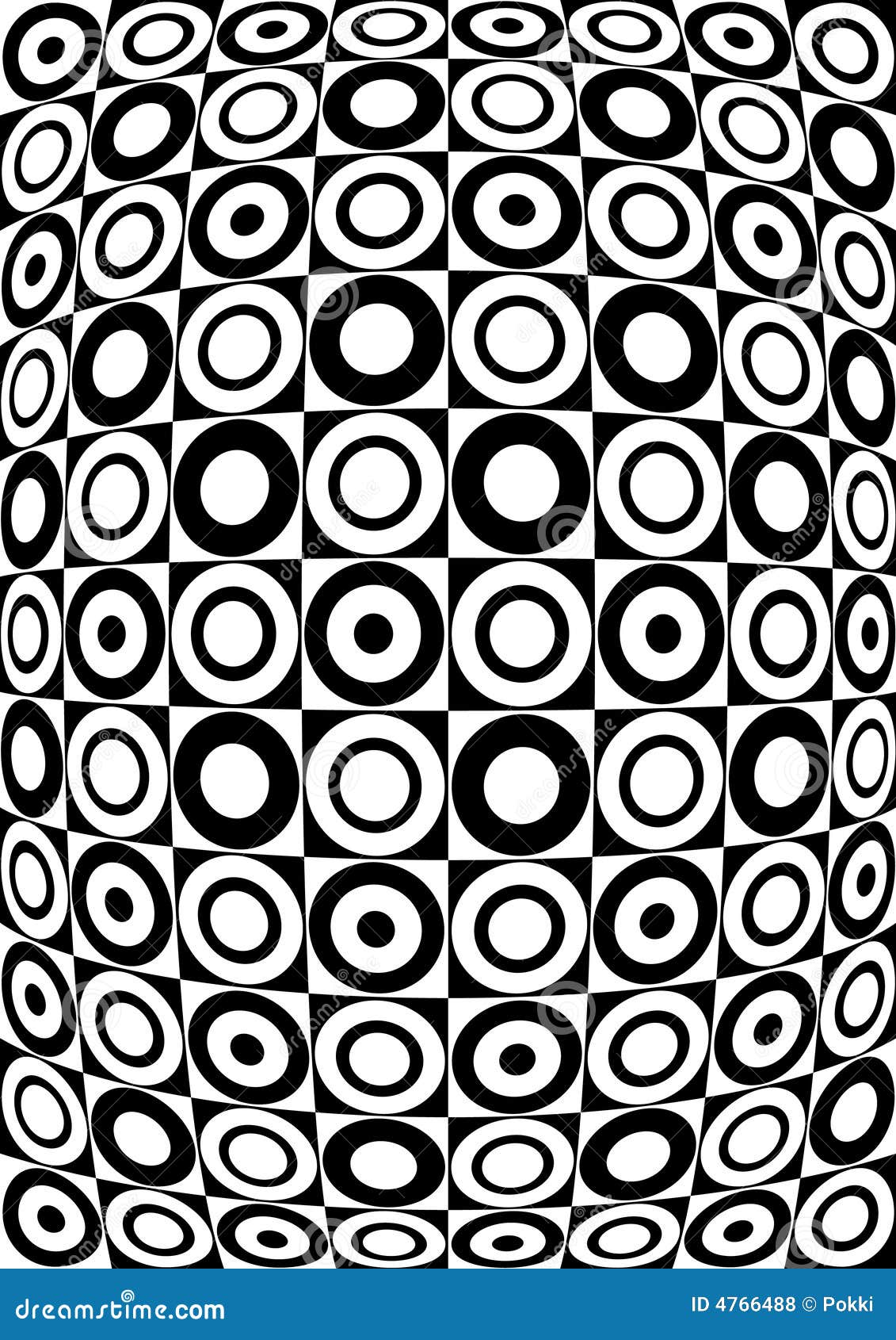 Retro Black and White Pattern. Stock Vector - Illustration of abstract ...
