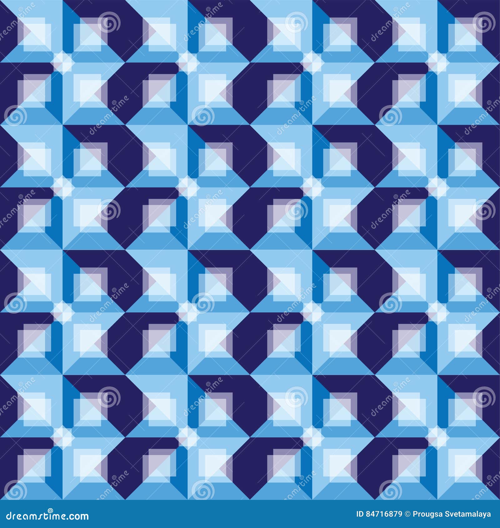 Retro Blue Abstract Background Pattern Stock Vector - Illustration of ...