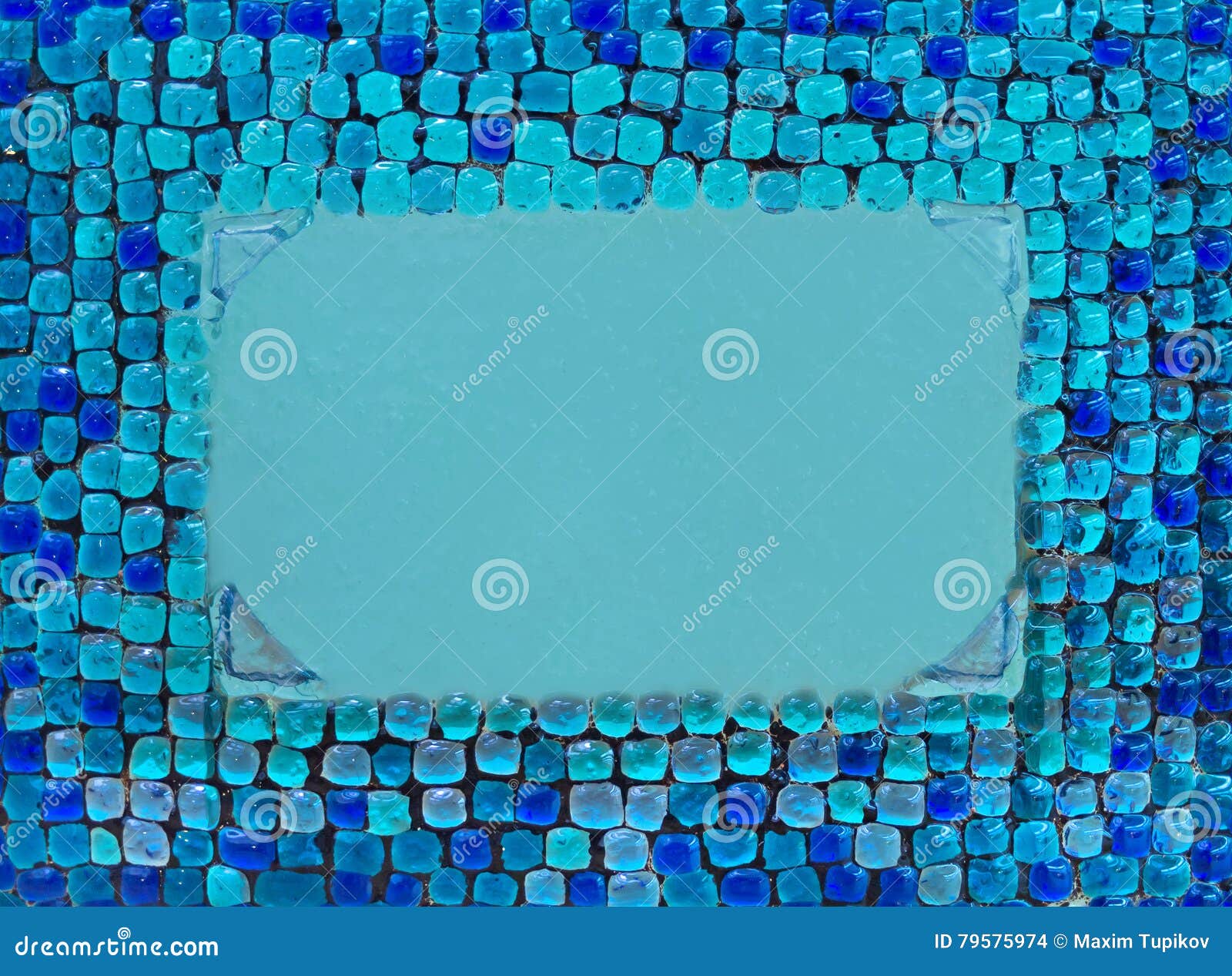 Retro blue glass frame stock photo. Image of design, blue - 79575974