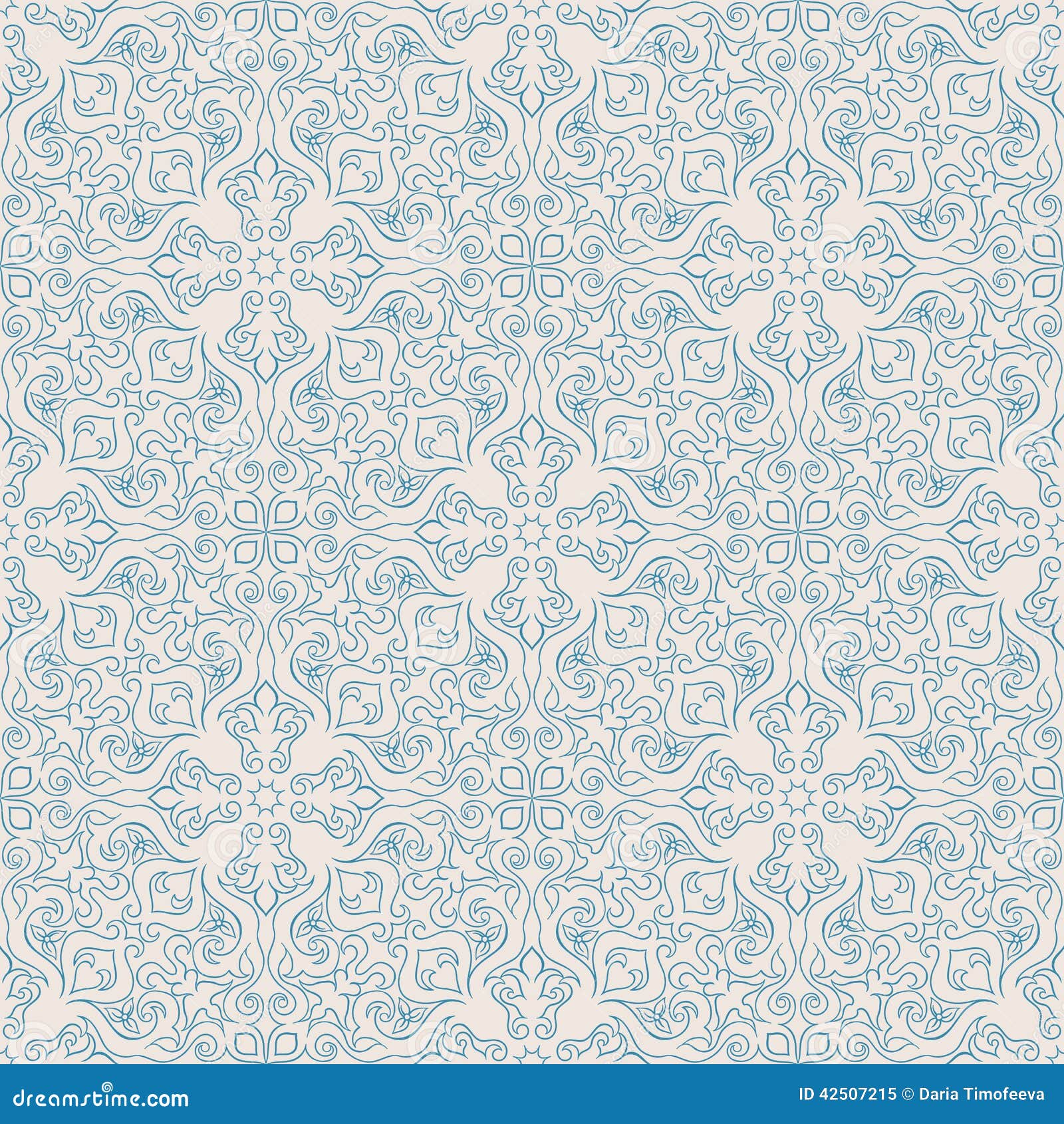 Retro blue pattern stock vector. Illustration of color - 42507215