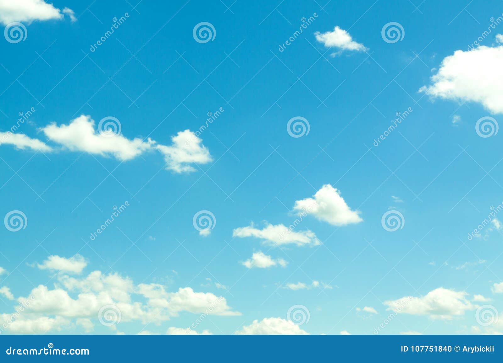 Retro blue sky stock photo. Image of postcard, freedom - 107751840
