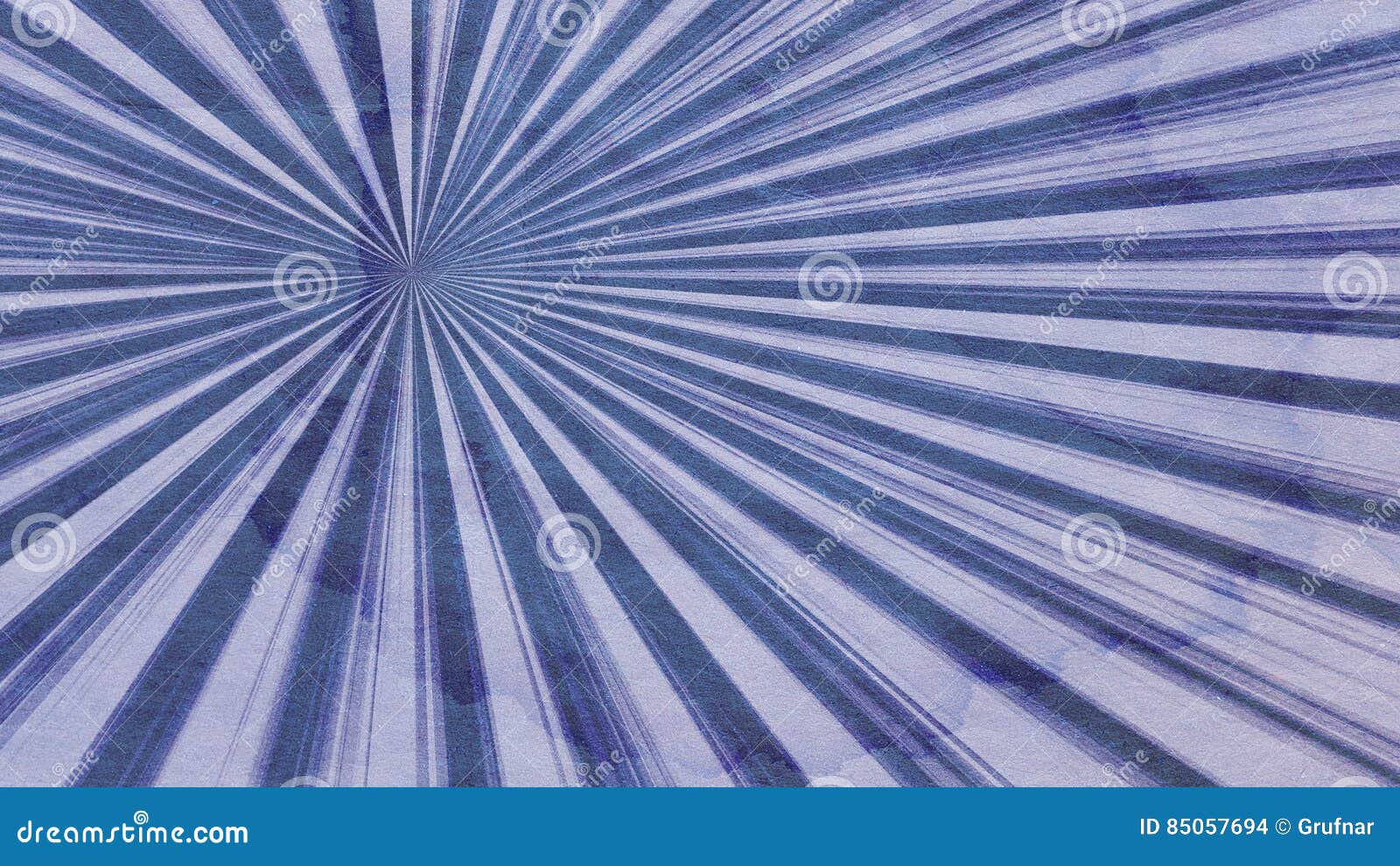 Retro Blue Sunburst Abstract Background Stock Illustration ...