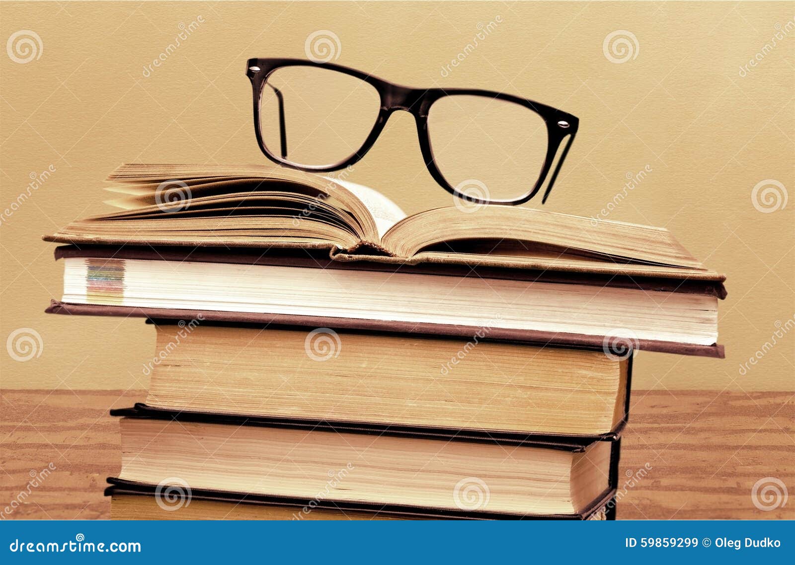 Hipster Or Nerd. Man Holds Party Props Eyeglasses. Boss Or Businessman ...