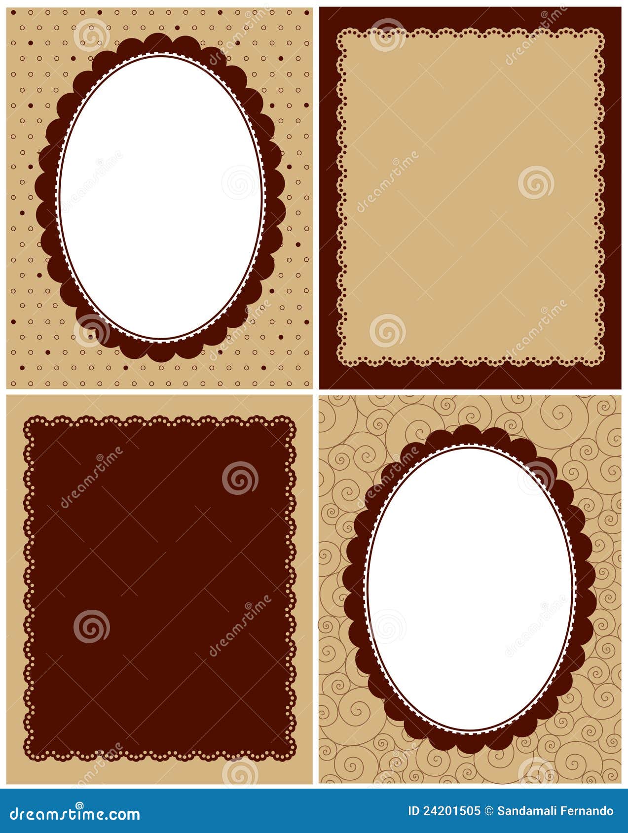 Retro border stock vector. Illustration of cloth, announce - 24201505