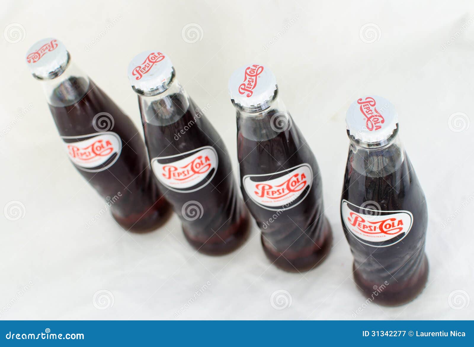 Retro Bottles of Pepsi Cola Editorial Photography - Image of drink ...