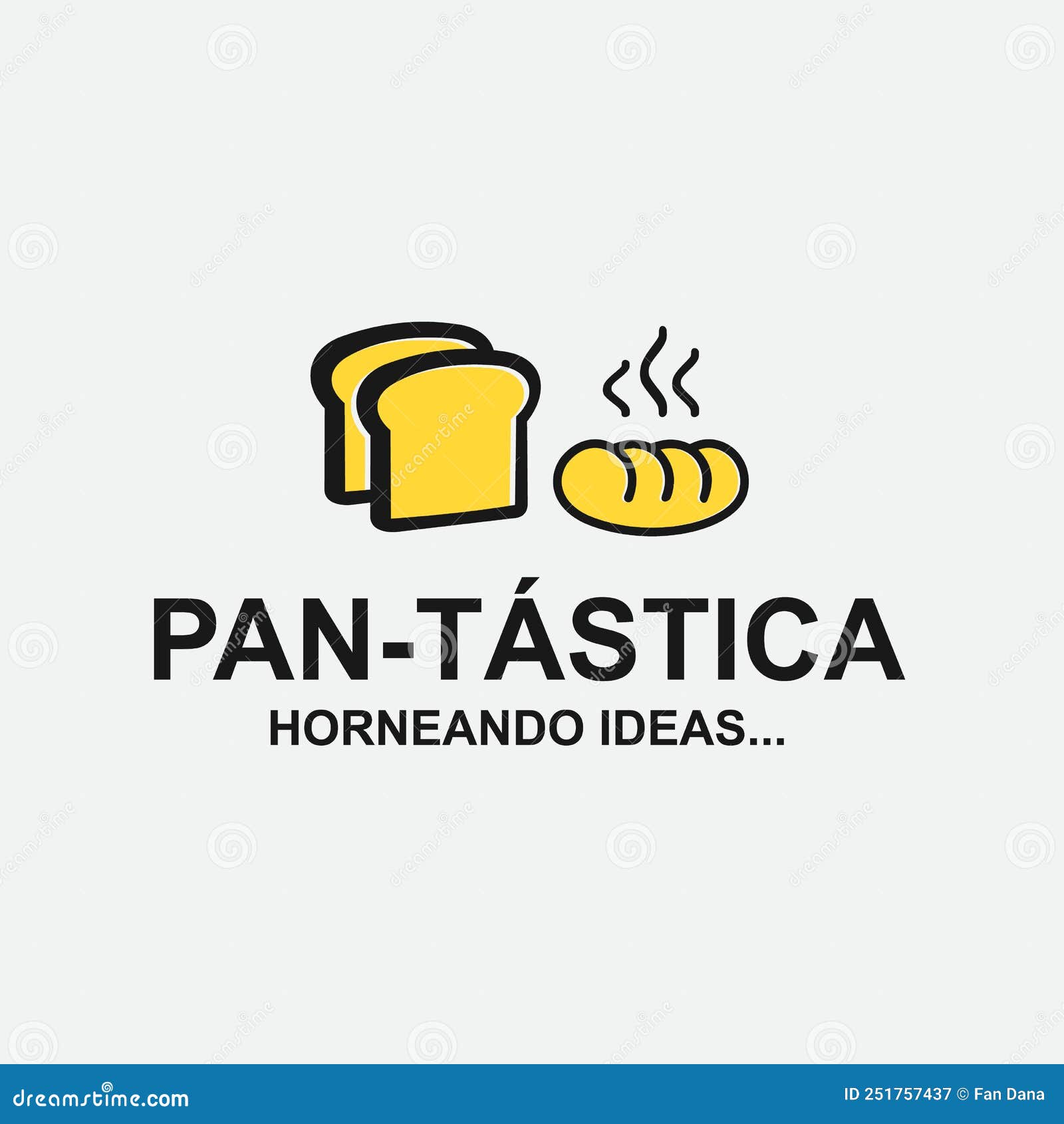 Retro Bread Logo Icon Design Stock Vector - Illustration of badge ...