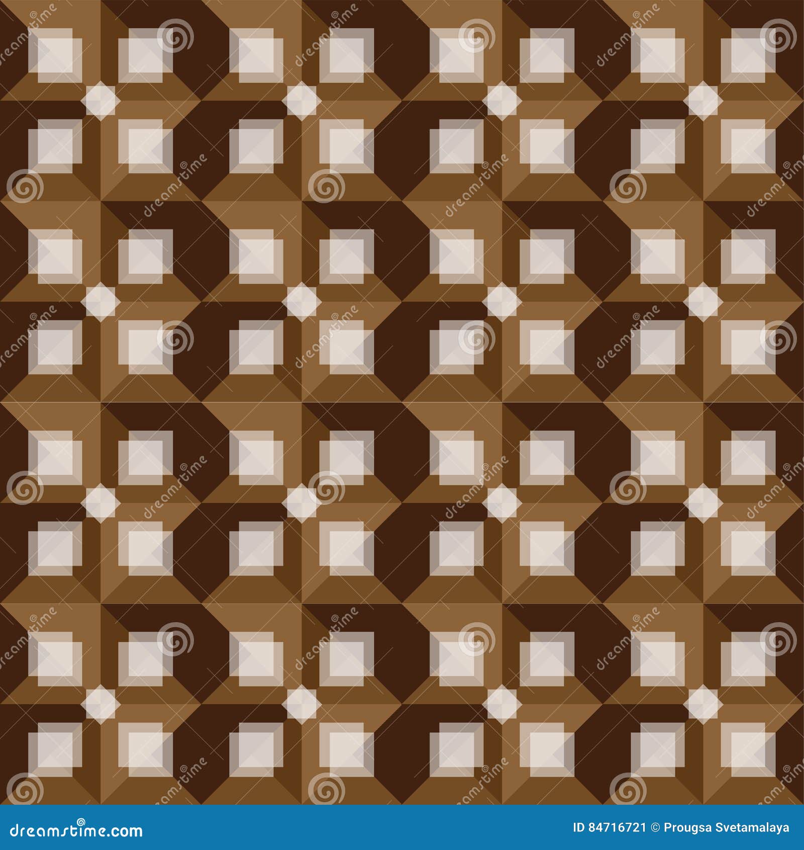 Retro Brown Abstract Background Pattern Stock Vector - Illustration of ...