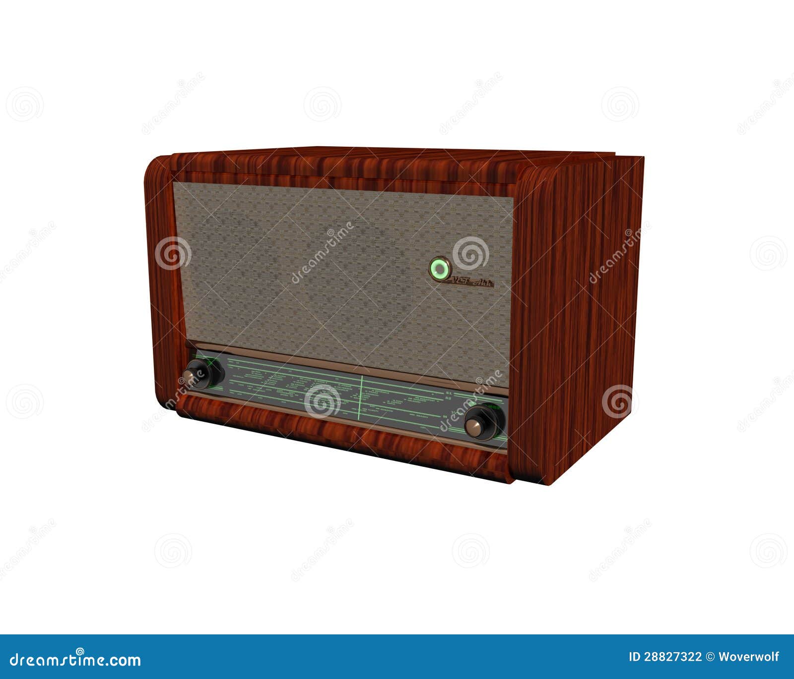 Retro brown radio stock photo. Image of shortwave, radio - 28827322