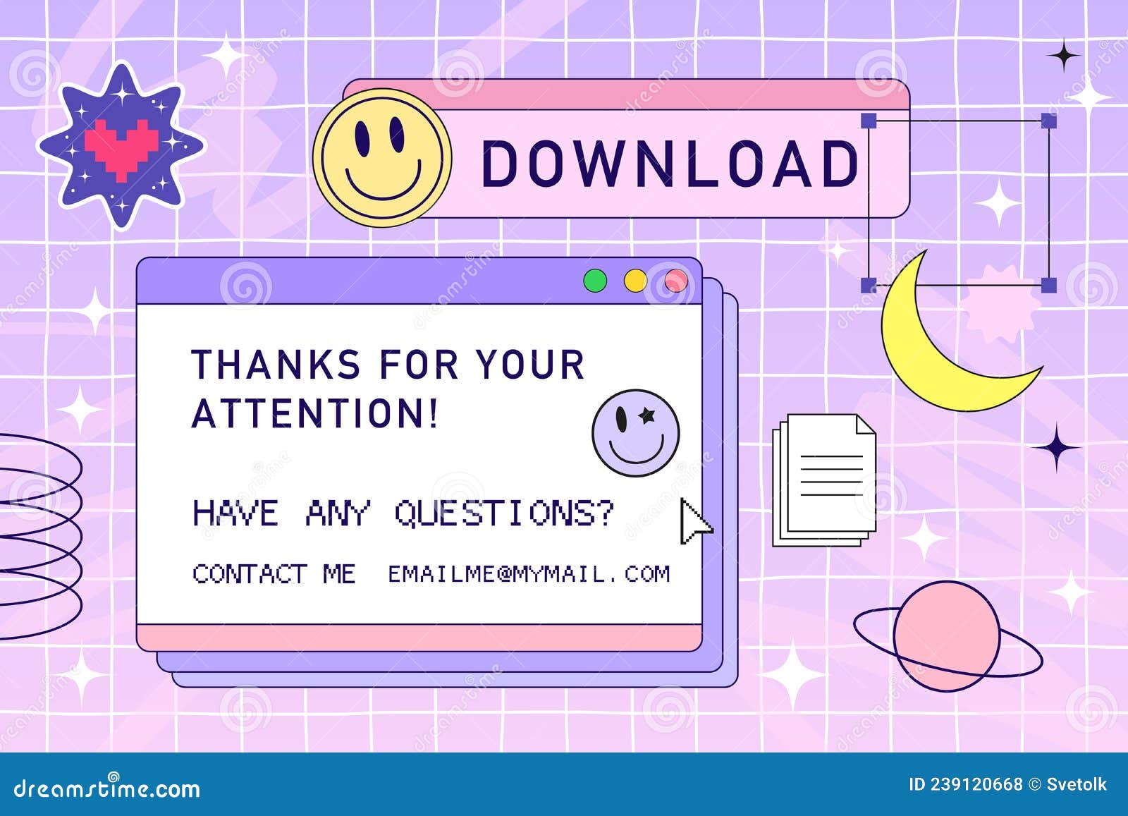 Vaporwave 80s Interface Screen. Retro Terminal Or Old Computer Screen ...