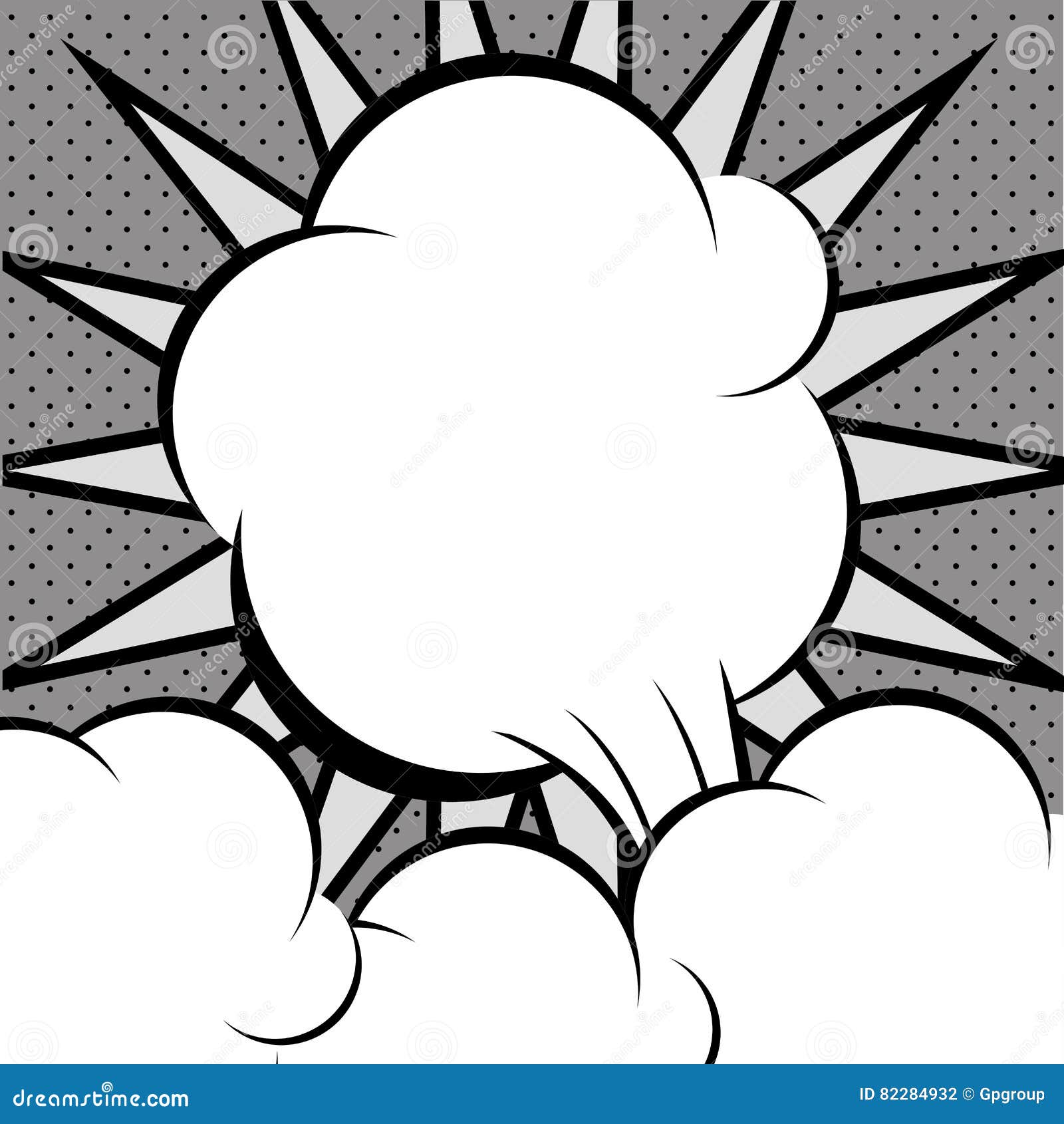 Retro bubble design stock vector. Illustration of invitation - 82284932