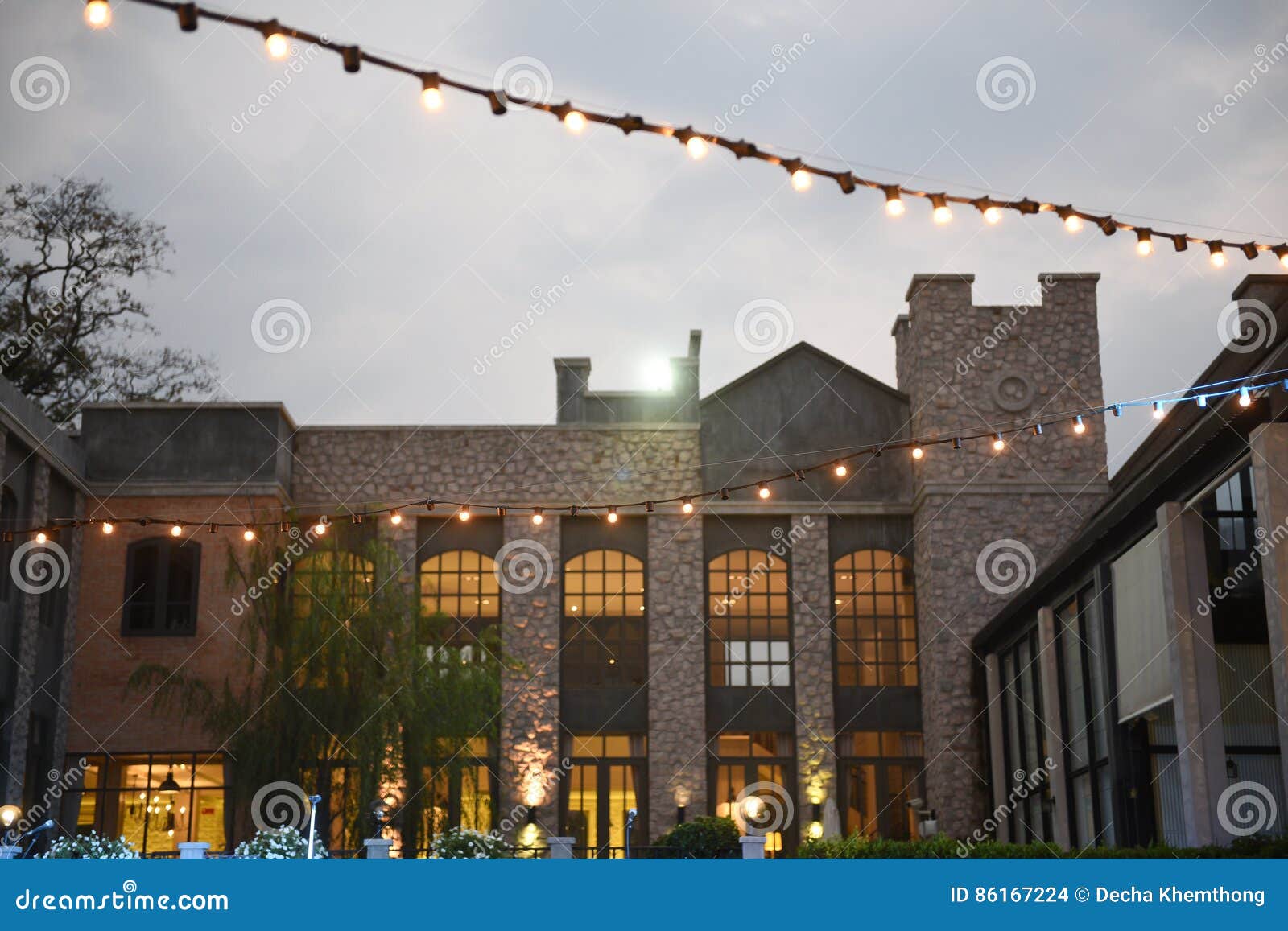 The retro building stock photo. Image of architecture - 86167224