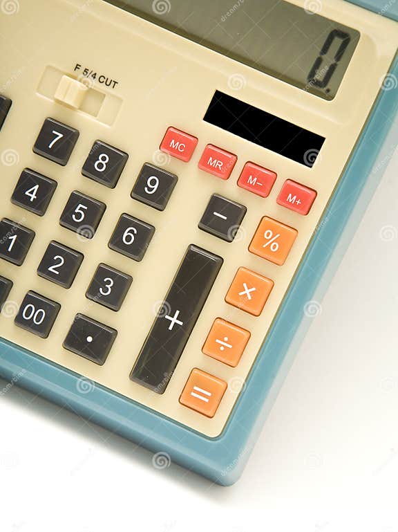 Retro Calculator stock photo. Image of future, modern - 17496764