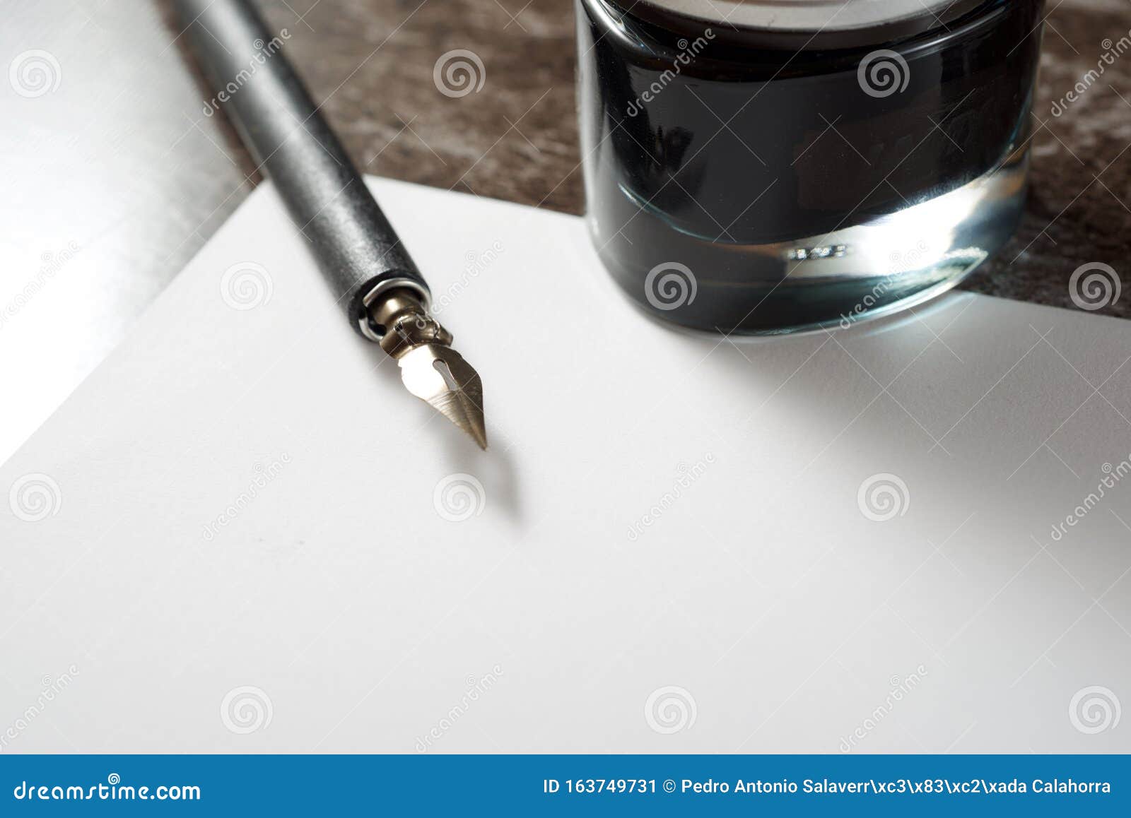 Retro calligraphy concept stock image. Image of calligraphy - 163749731