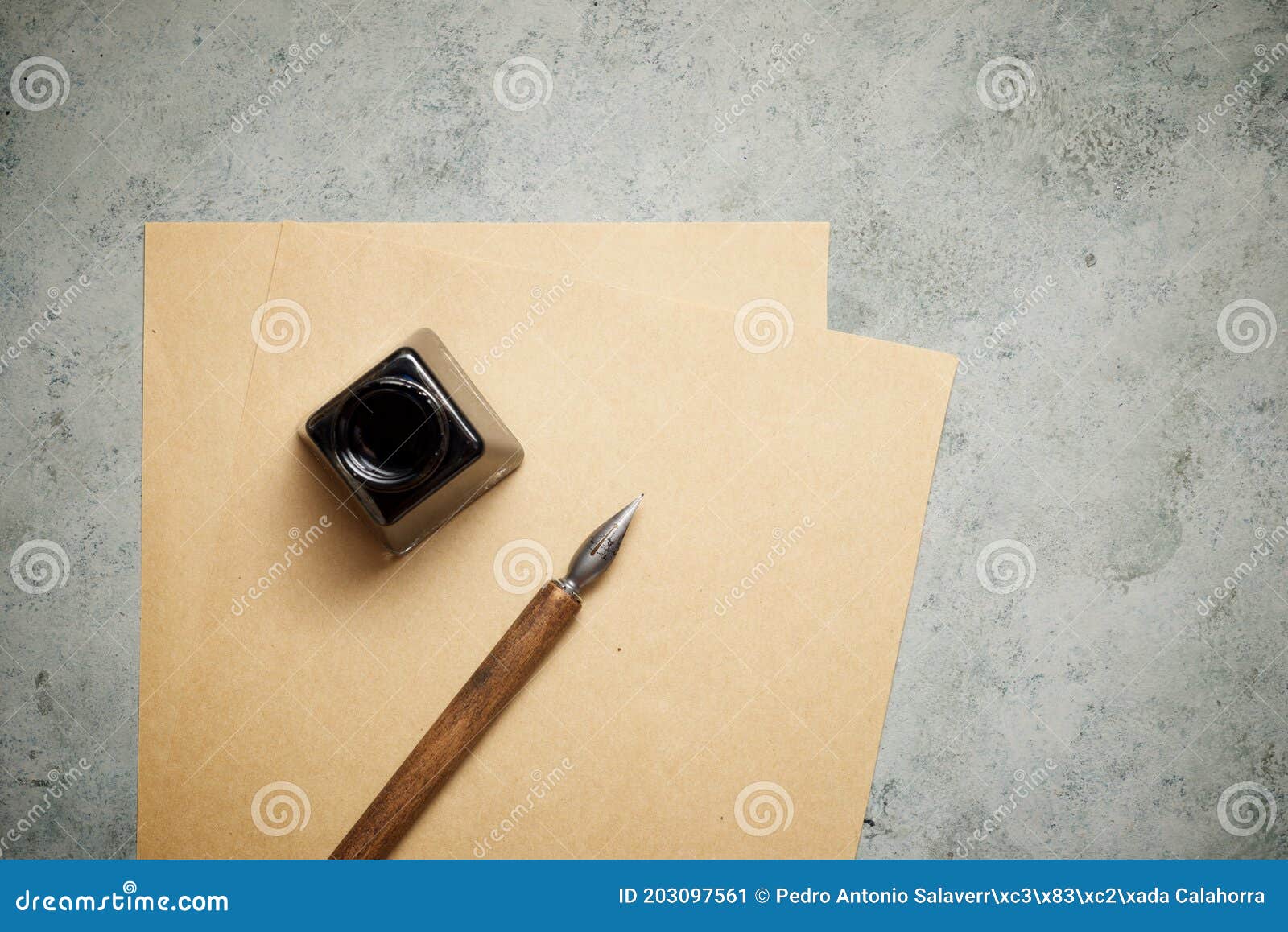 Retro calligraphy concept stock image. Image of retro - 203097561