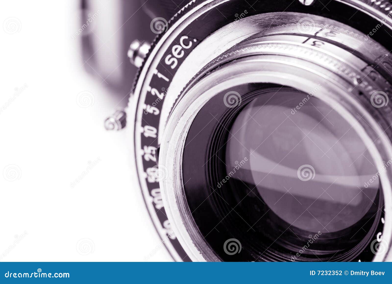 Retro camera lens stock photo. Image of format, vintage - 7232352