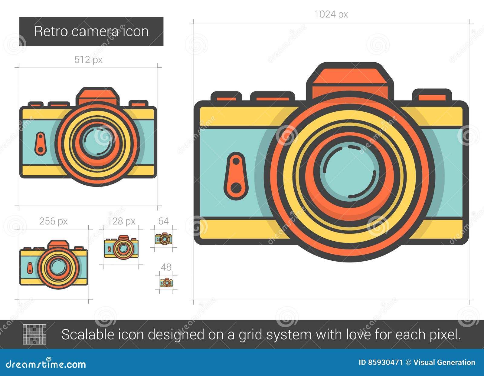 Camera Draw Lens Line Stock Illustrations – 678 Camera Draw Lens Line ...