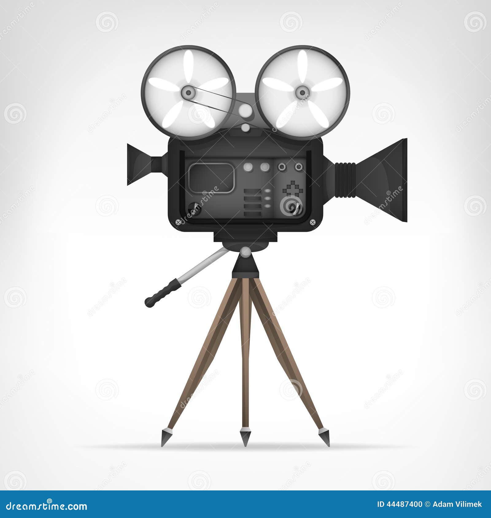 Retro Camera Object 3D Design Stock Vector - Illustration of object ...