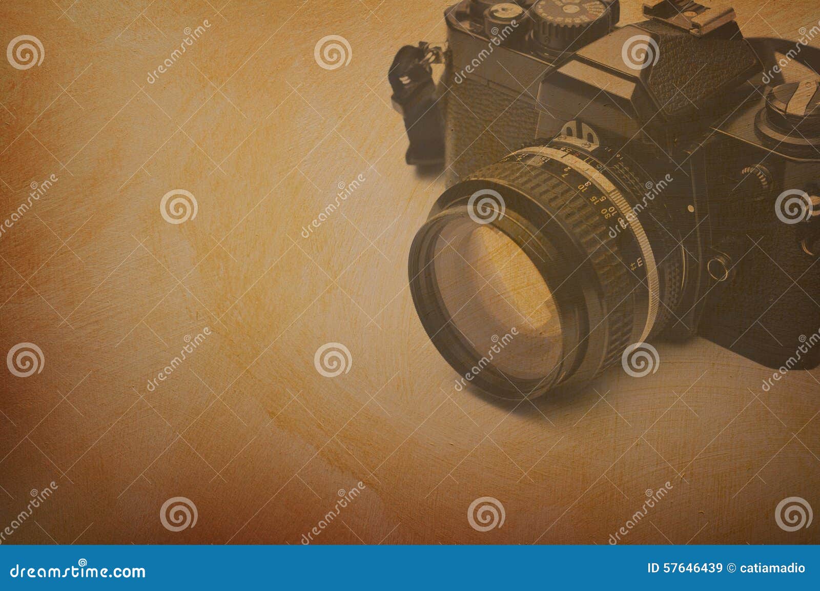 Retro camera textured stock image. Image of background - 57646439