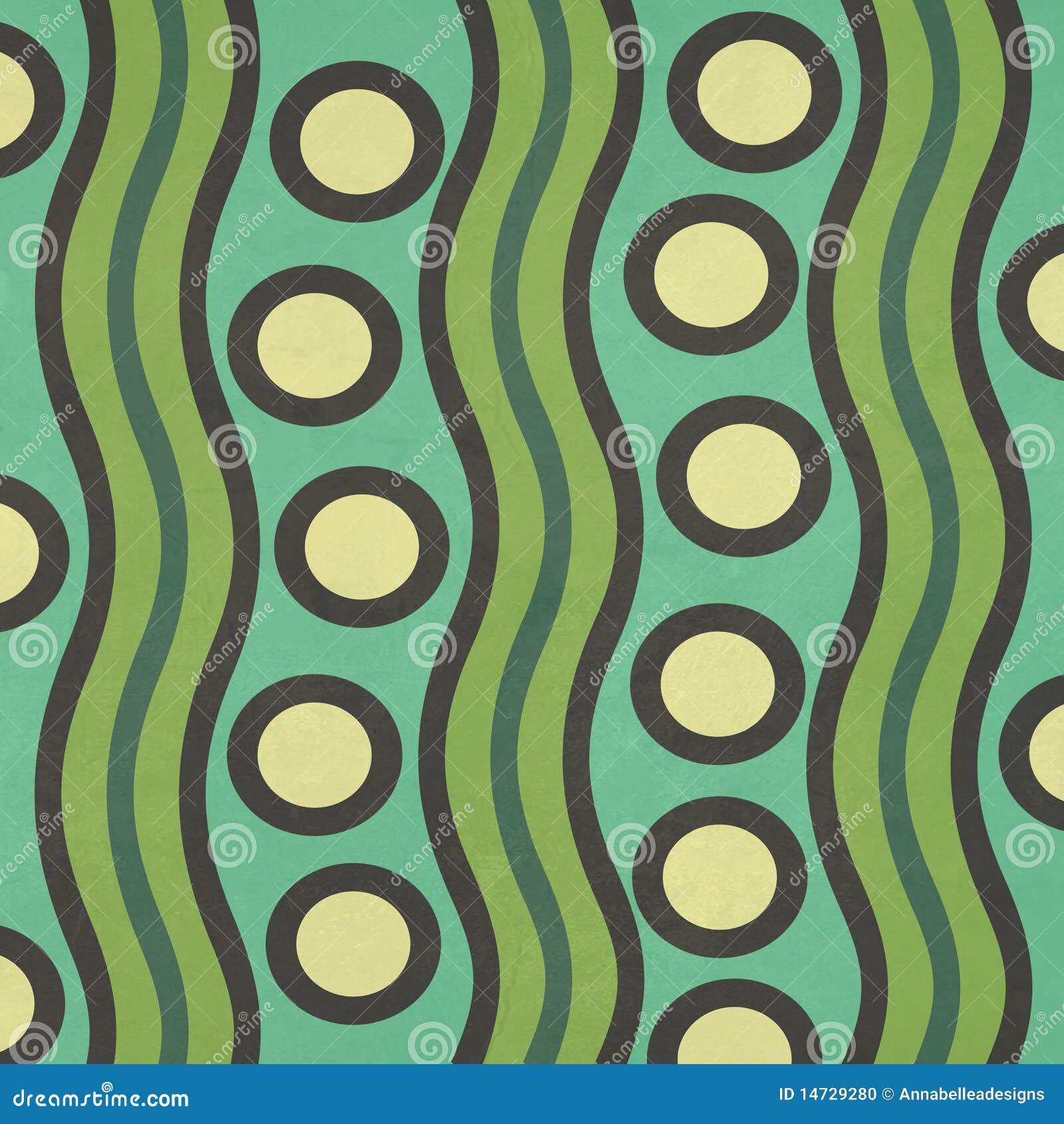 Retro Camouflage Wavy Pattern Textured Paper Stock Illustration ...