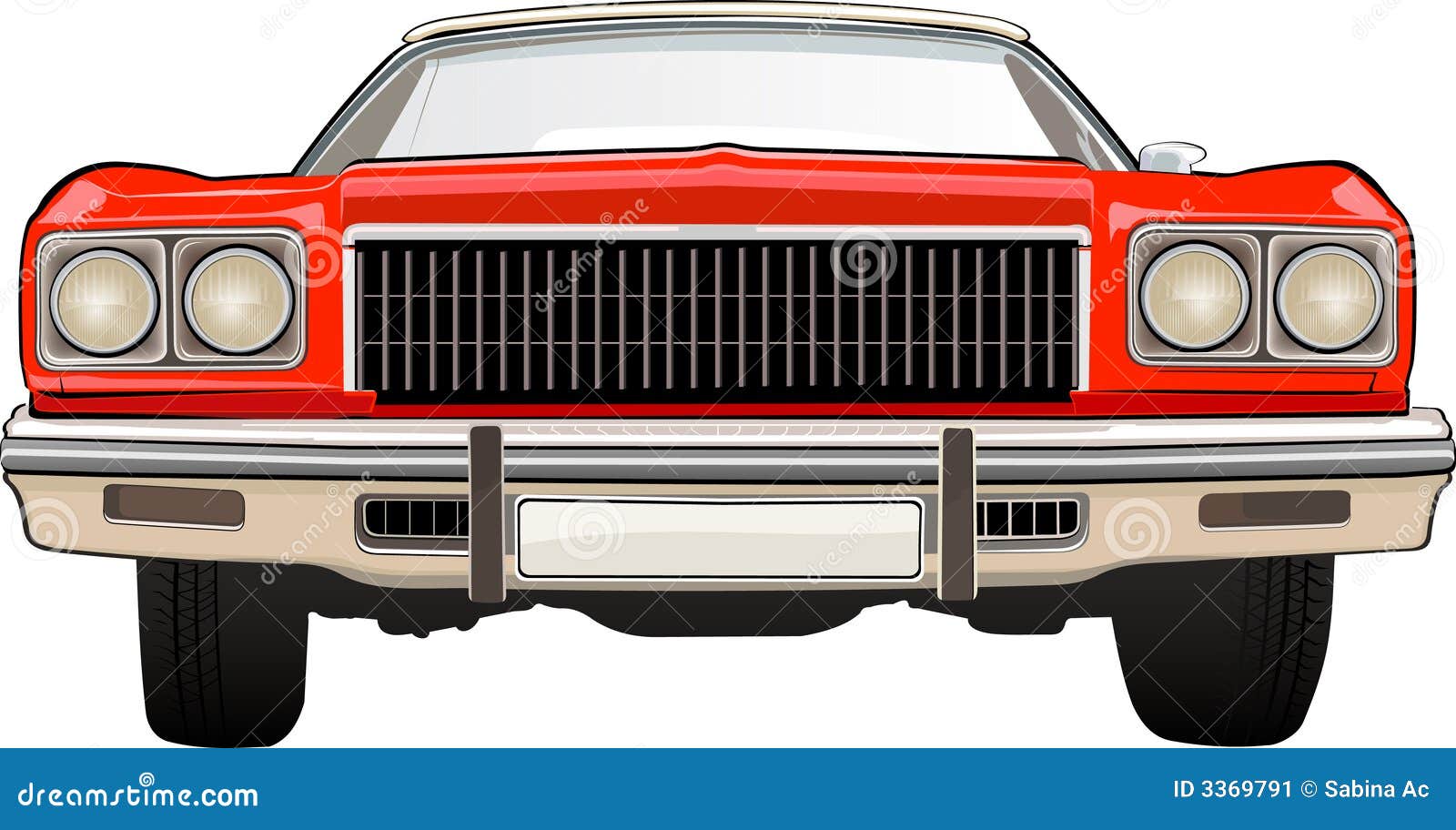 Retro Car Chevrolet stock vector. Illustration of chevrolet - 3369791