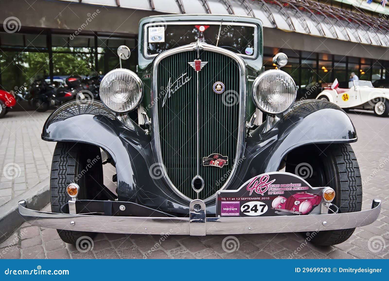 Retro car close-up editorial stock photo. Image of lviv - 29699293