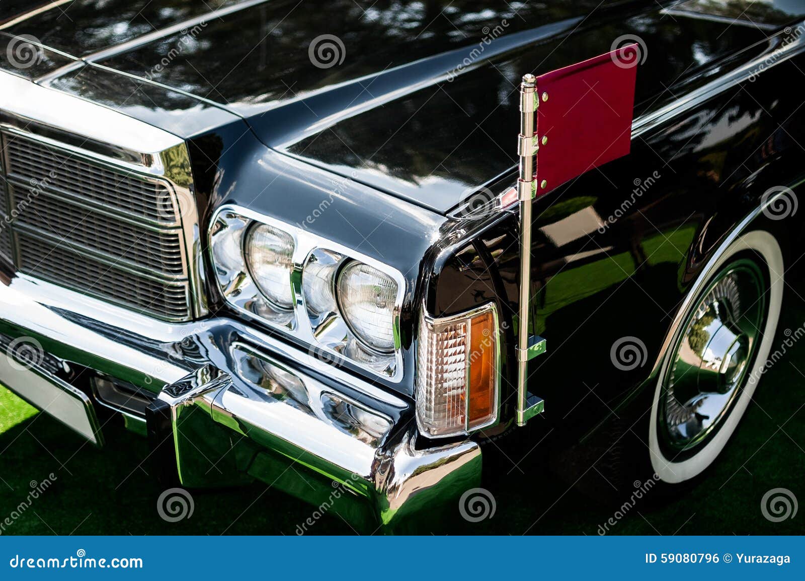 Retro car front view stock photo. Image of shiny, classic - 59080796