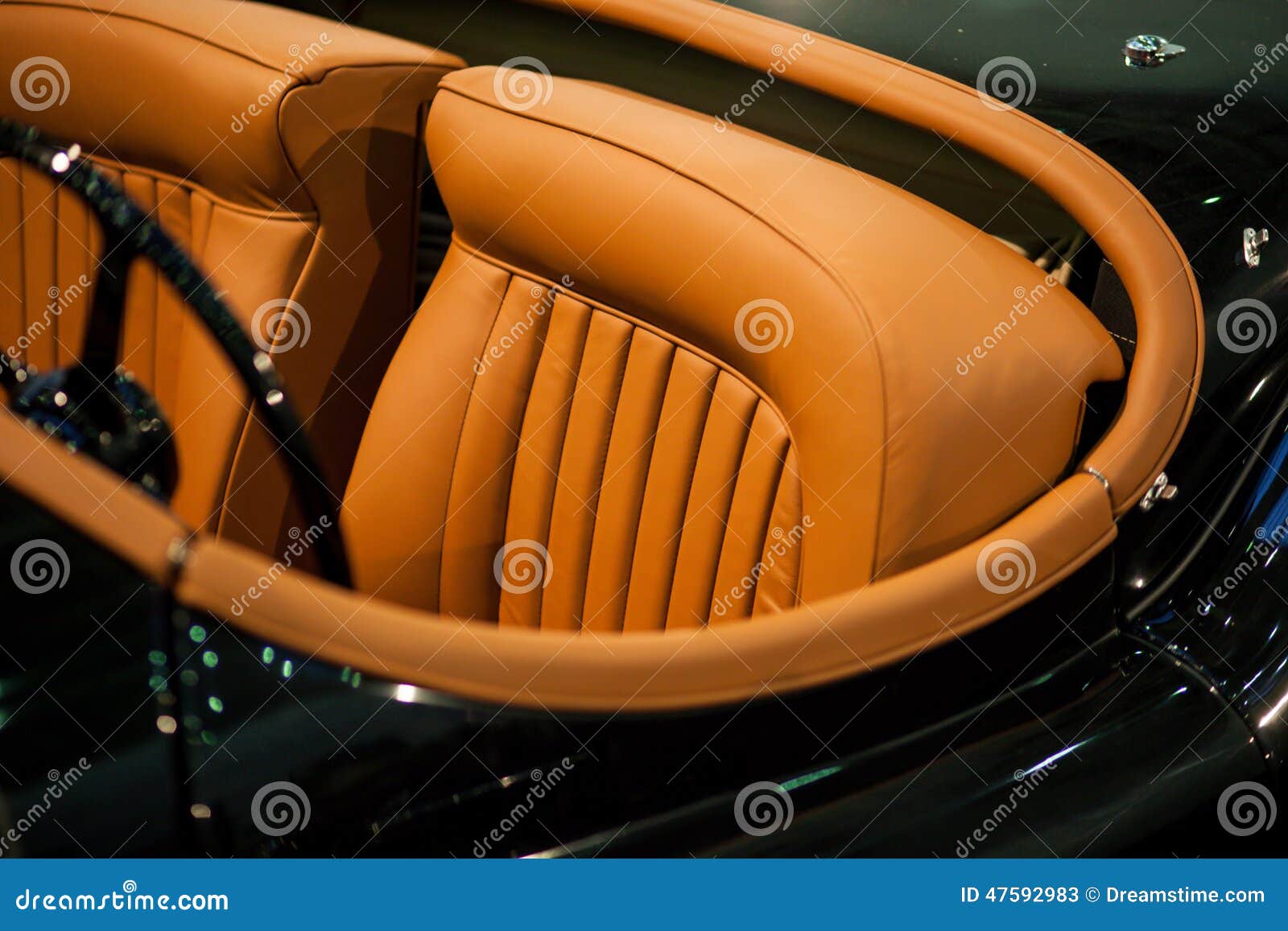 Retro car seat stock image. Image of machine, classic - 47592983