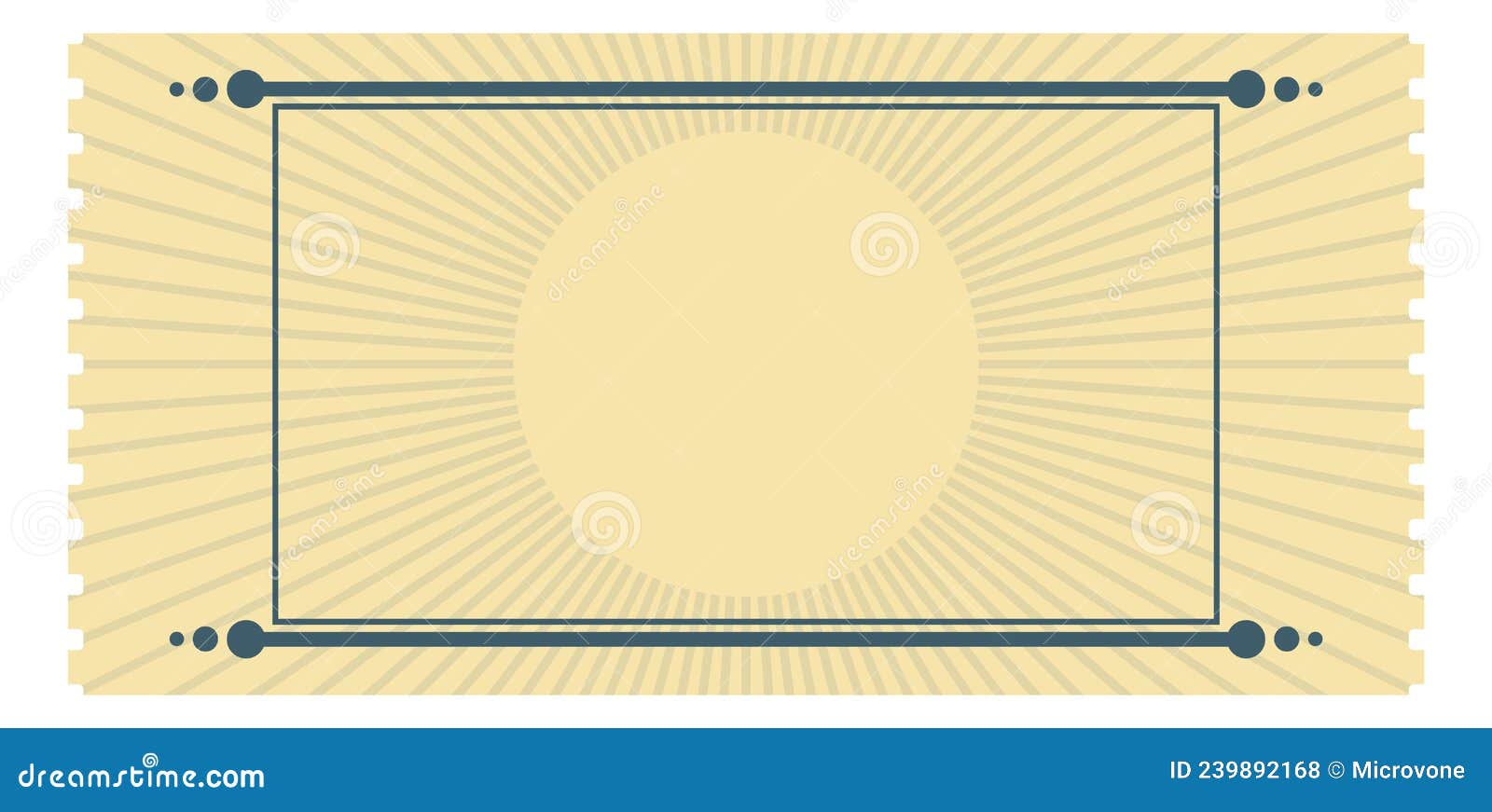 Yellow Ticket For Cinema, Theatre, Show And Other Entertainments On ...