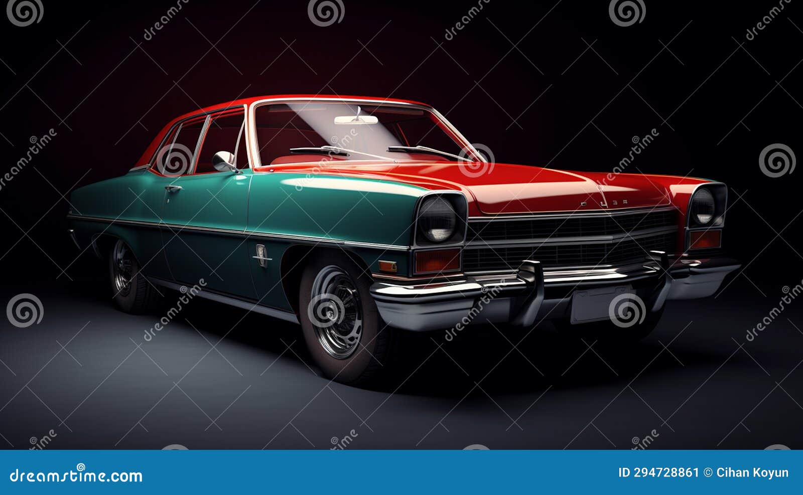 Retro Cars Curves and Lines are Timeless Stock Illustration ...