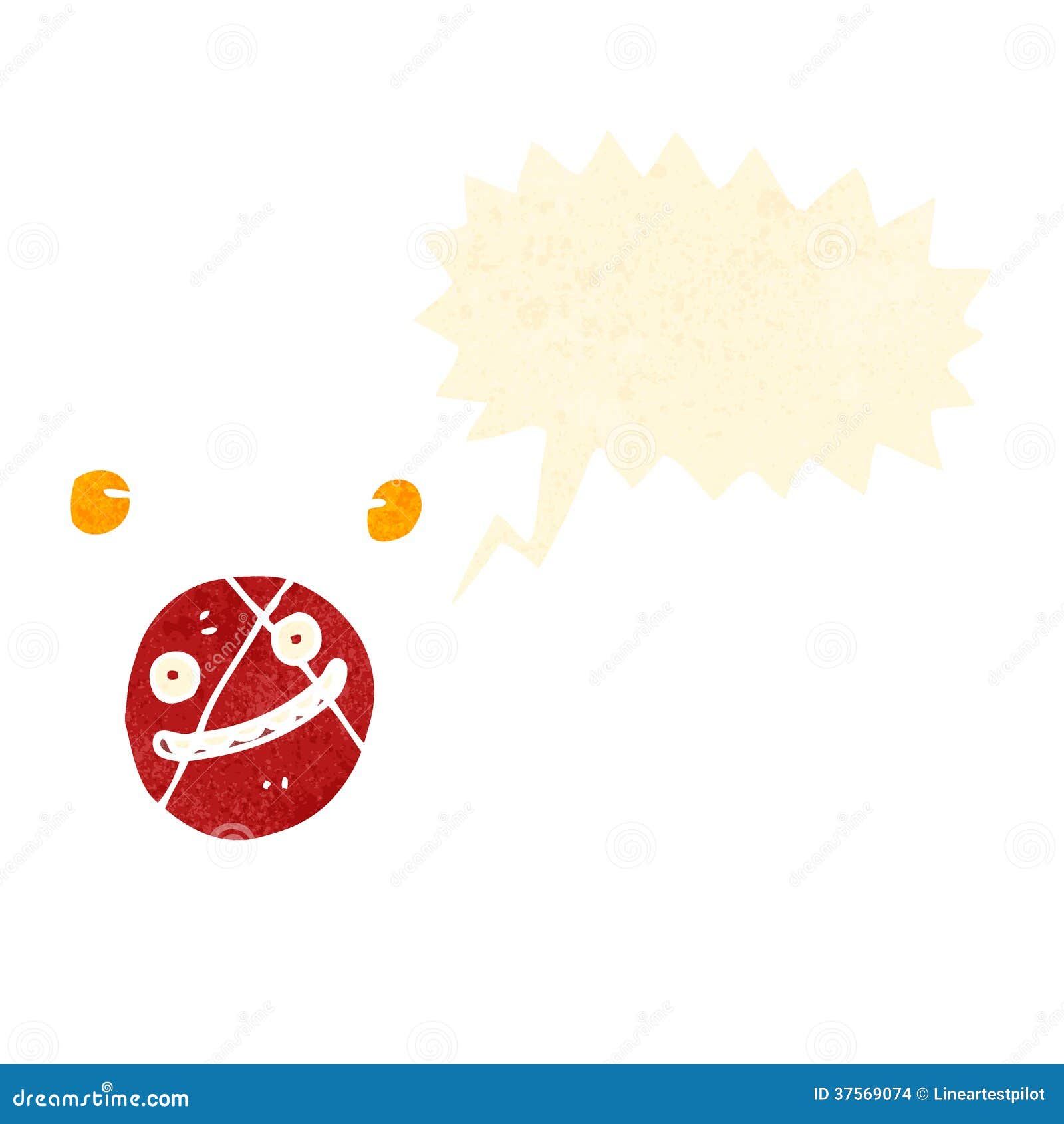 Retro cartoon atom stock vector. Illustration of artwork - 37569074