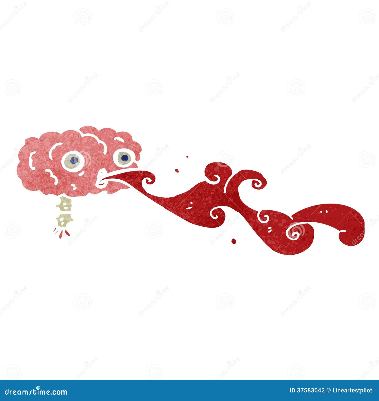 Cartoon Bloody Brains