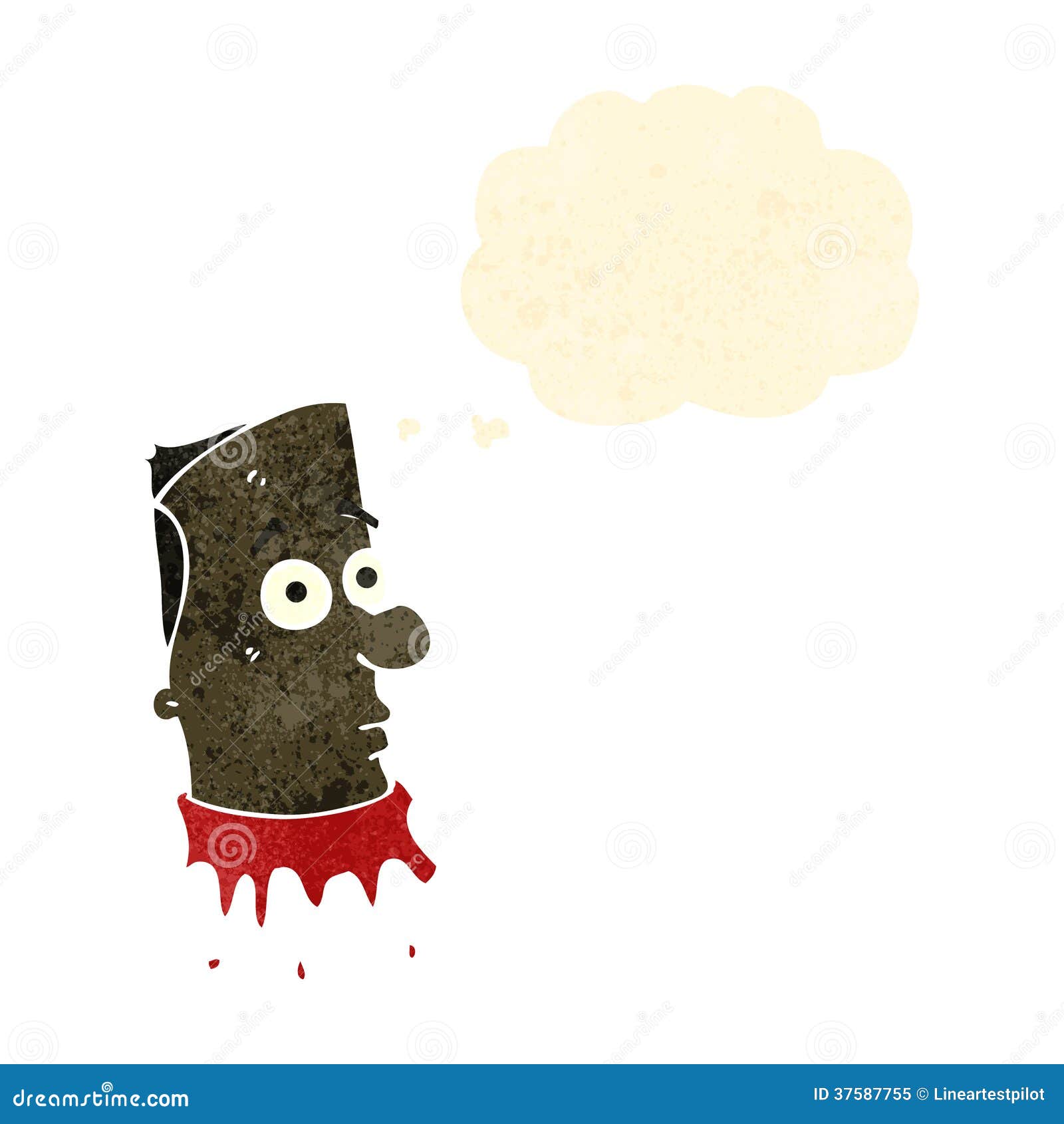 Bloody Severed Arm Retro Cartoon Vector Illustration | CartoonDealer ...