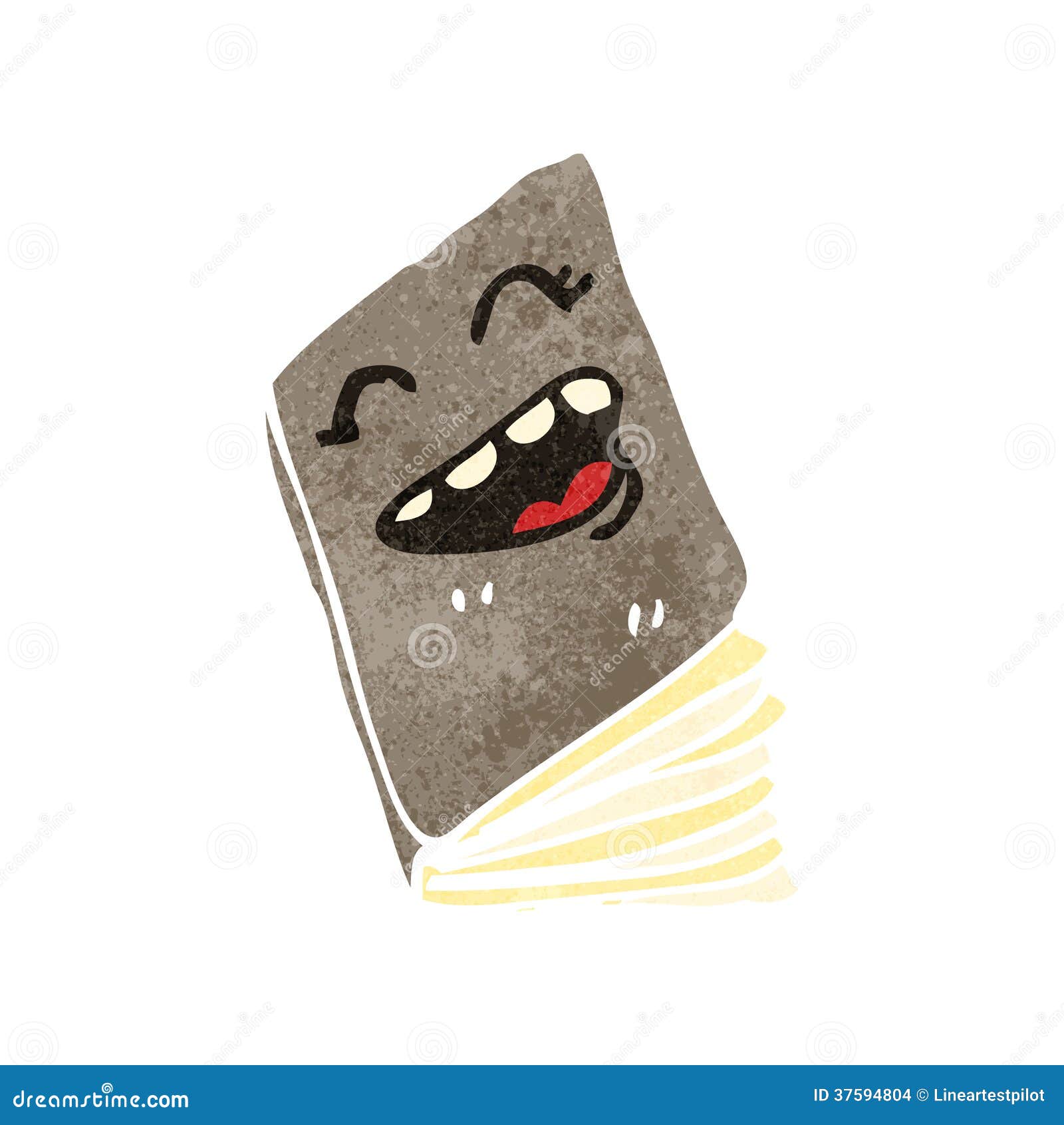 Retro cartoon book stock vector. Illustration of magic - 37594804