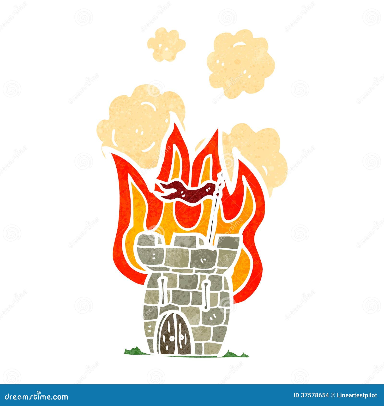 Retro Cartoon Castle Stock Illustrations – 2,375 Retro Cartoon Castle ...