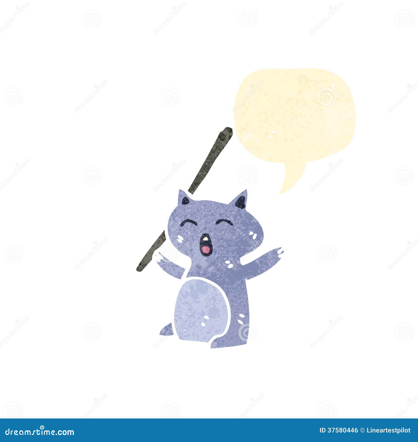 Retro Cartoon Cat Stick Stock Illustrations – 3,647 Retro Cartoon Cat ...