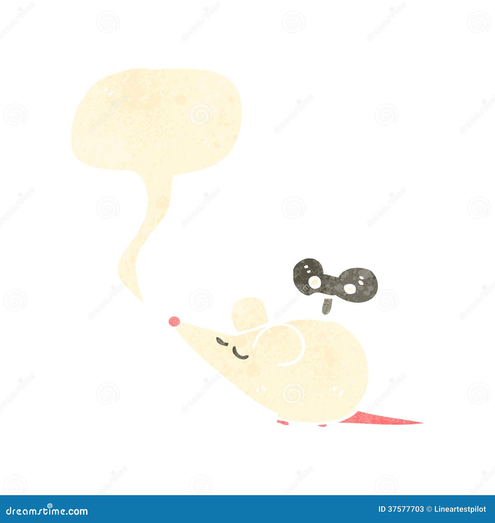 Retro Cartoon Clockwork Mouse Stock Vector - Illustration of quirky ...