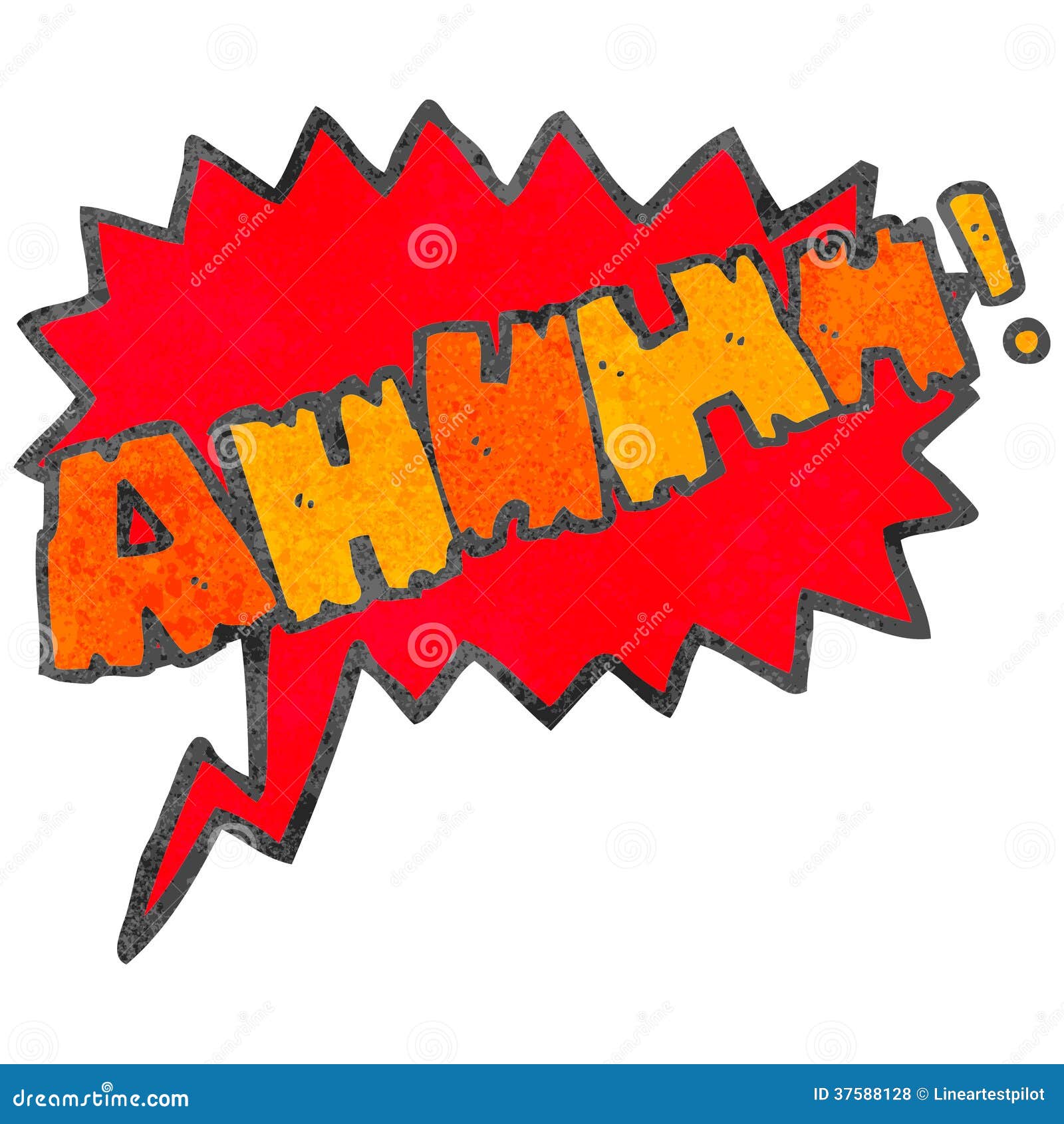 Retro Cartoon Comic Book Shout Stock Vector - Illustration of cartoon ...