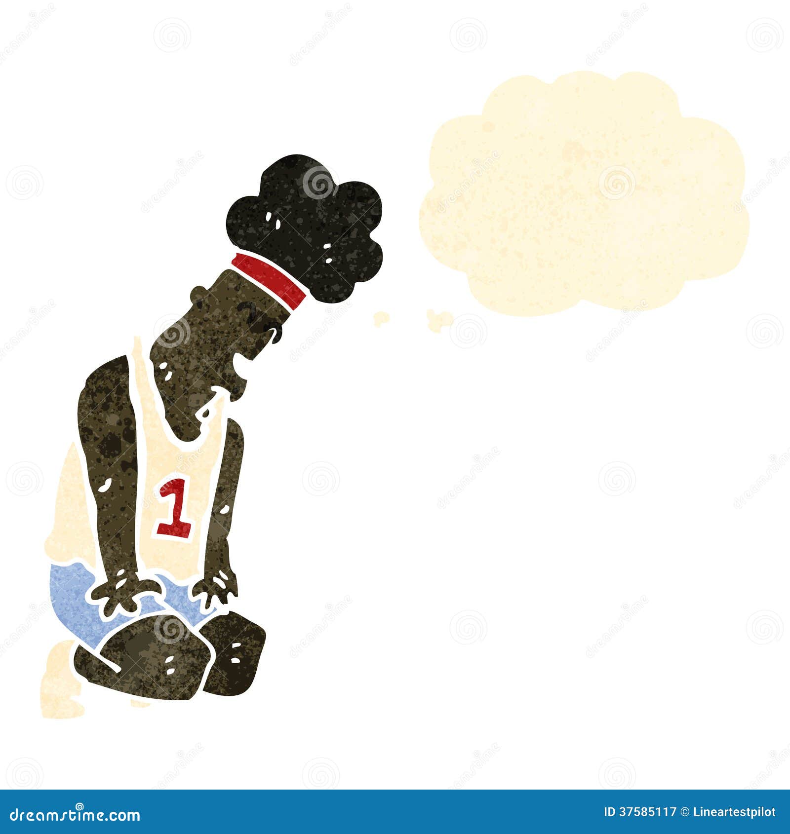 Exhausted Runner Royalty-Free Illustration | CartoonDealer.com #79410345