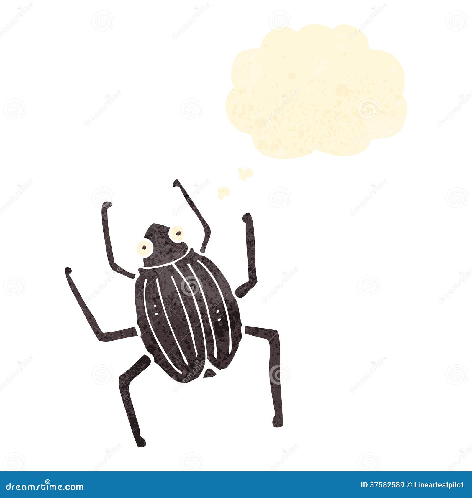 Giant Beetle Cartoon | CartoonDealer.com #38046437