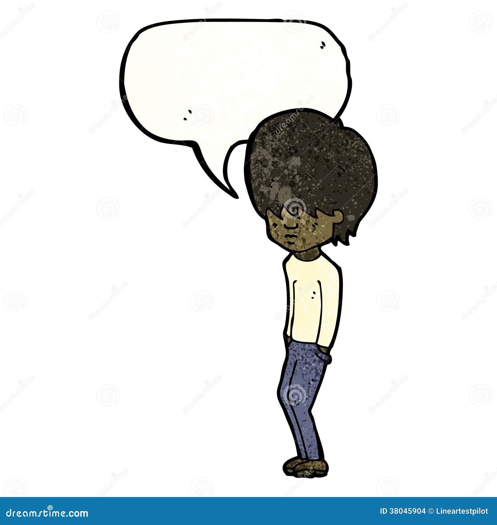 Retro cartoon illustration stock vector. Illustration of quirky - 38045904