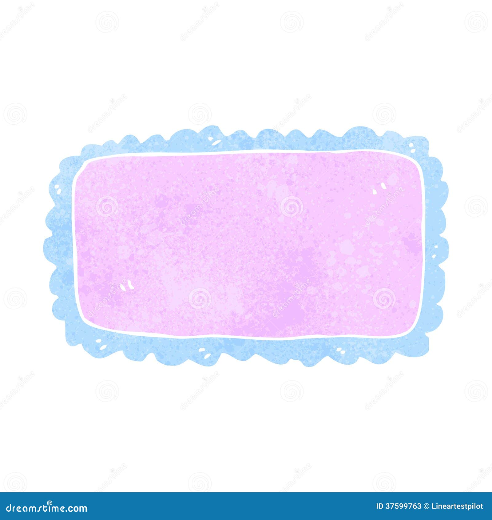 Retro cartoon label stock vector. Illustration of quirky - 37599763