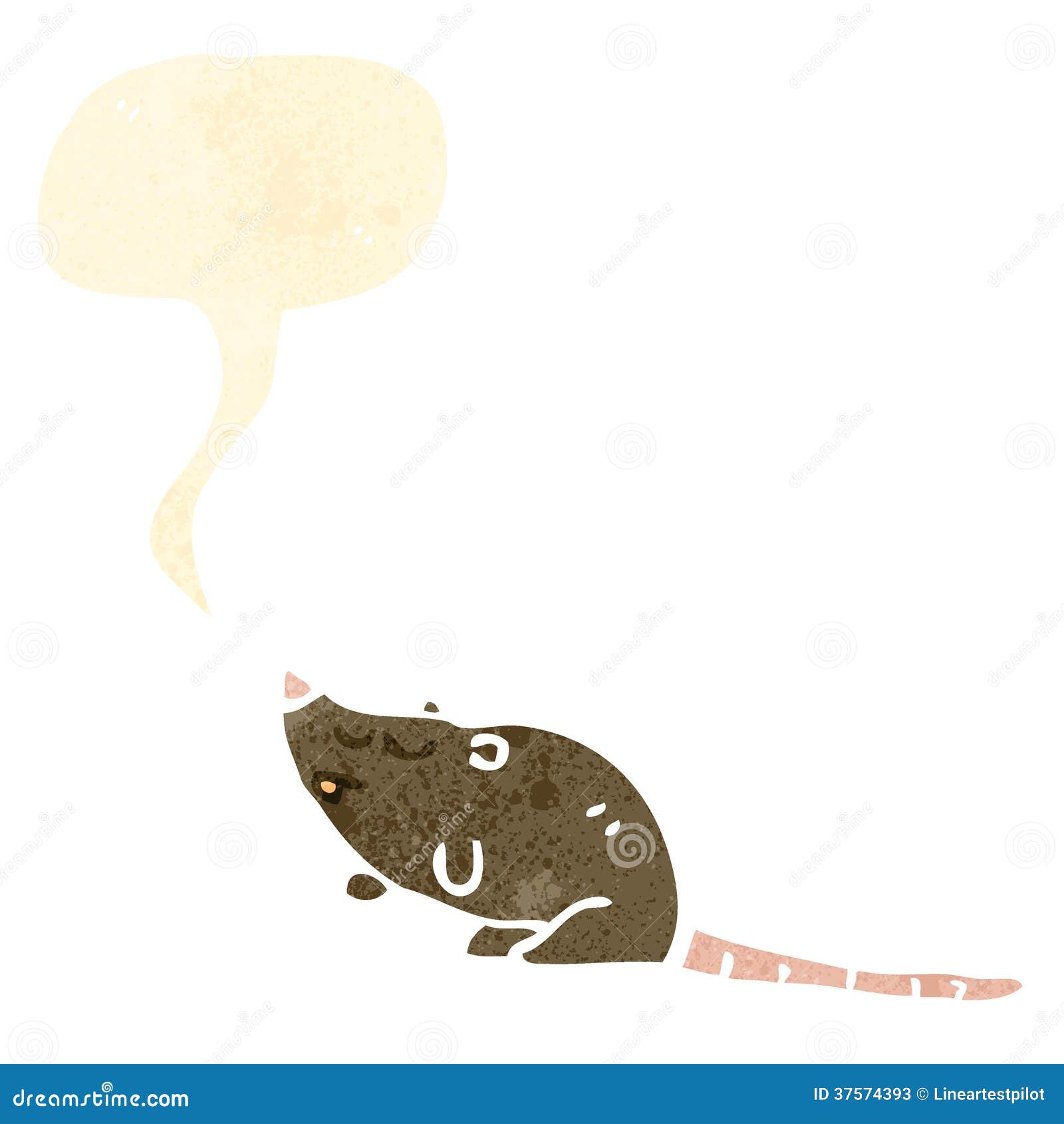 Retro cartoon mouse stock vector. Illustration of character - 37574393