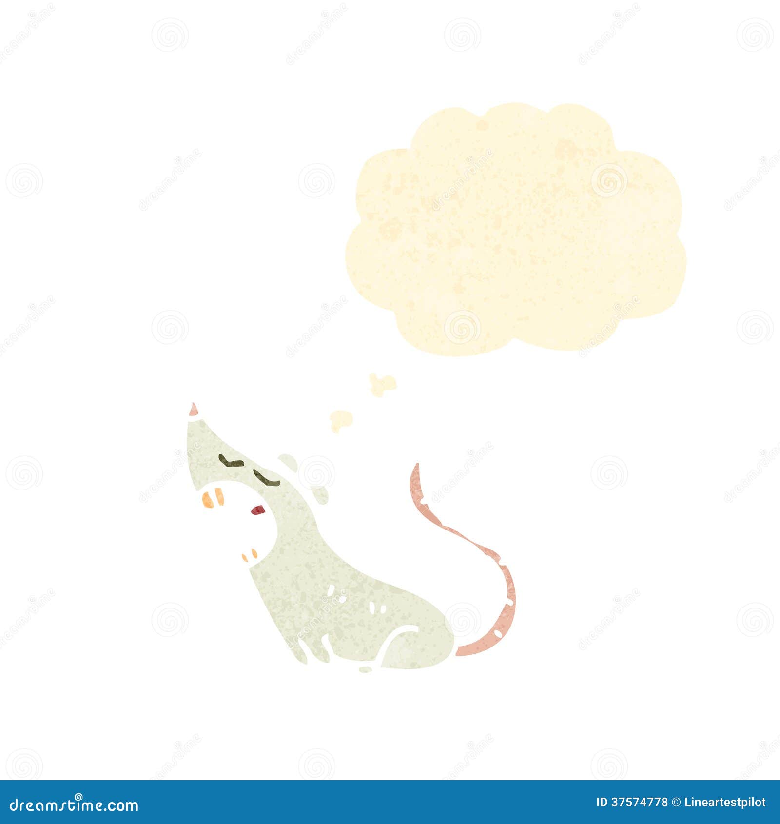 Retro cartoon mouse stock vector. Illustration of colorful - 37574778