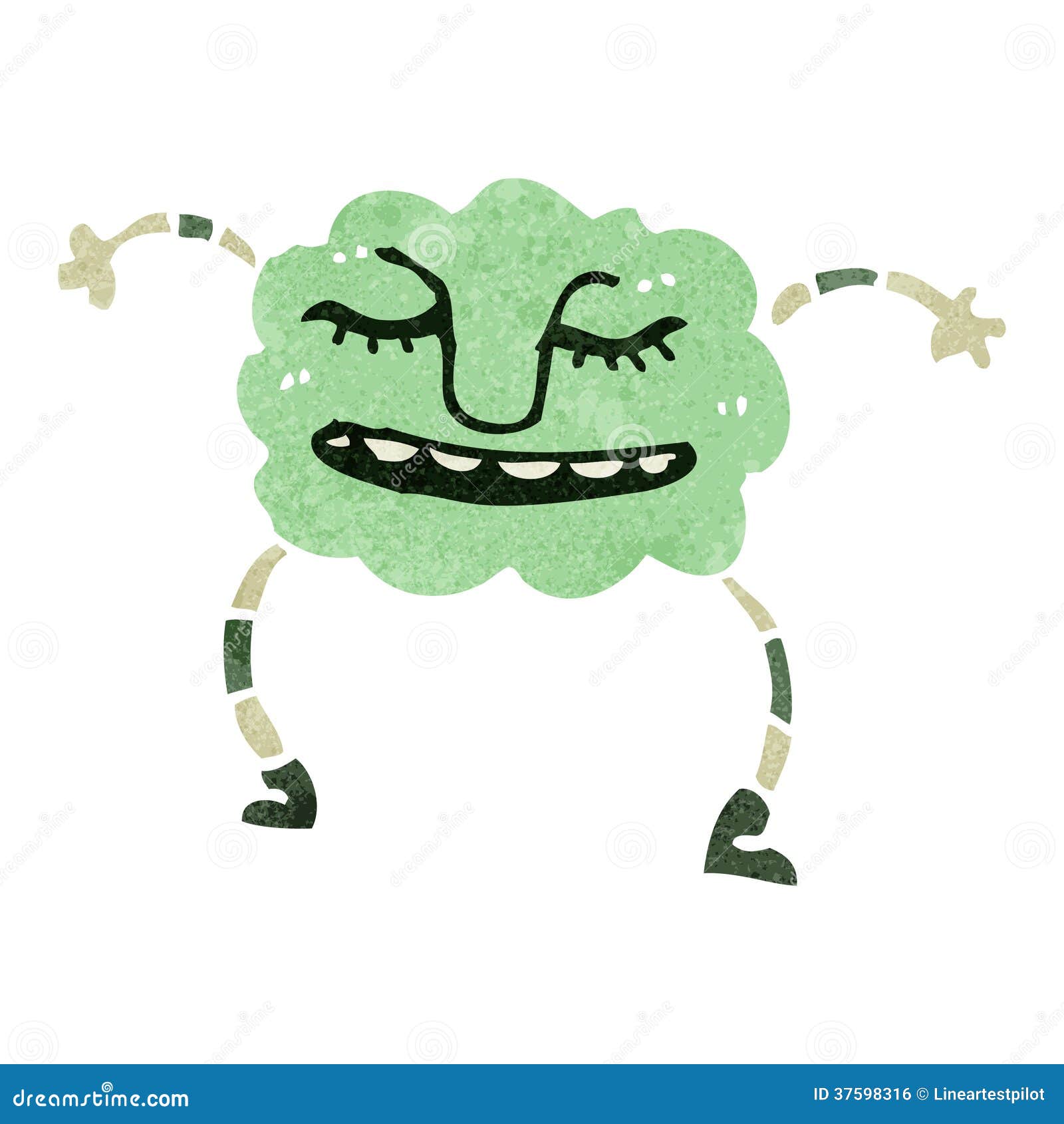 Cartoon Bad Smell Stench Green Clouds Vector Set Isolated ...