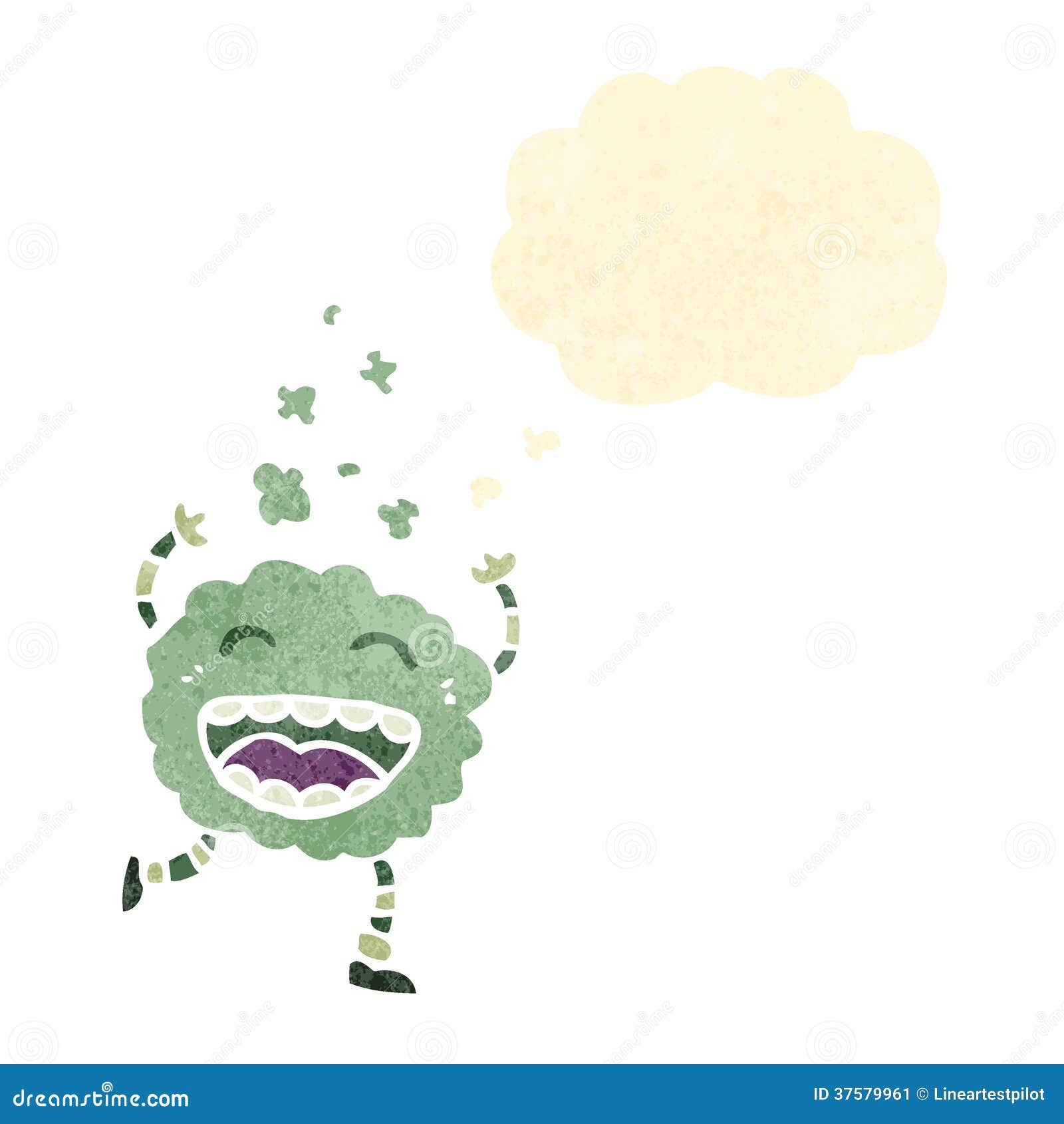 Cartoon Bad Smell Stench Green Clouds Vector Set Isolated ...