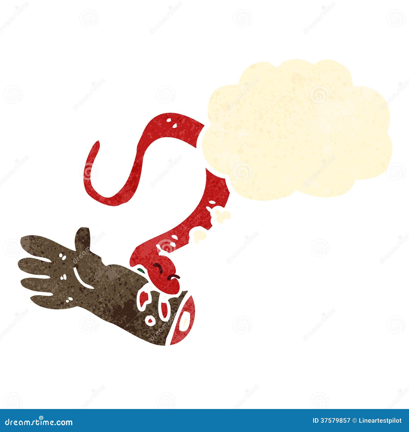 Snake Bite Hand. Traditional Snake Handshake Tattoo Line Silhouette ...