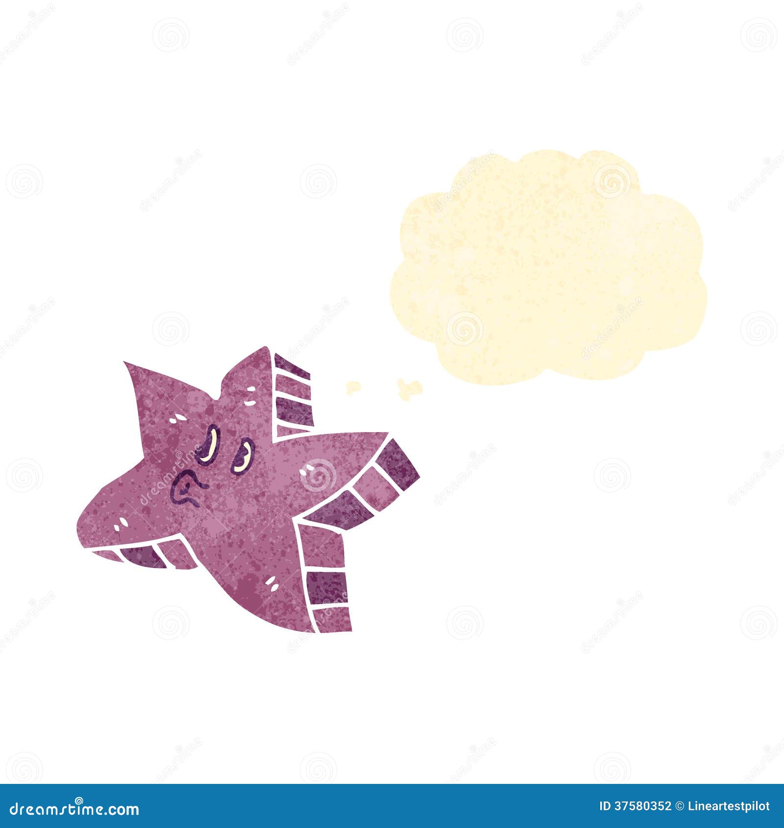 Retro cartoon star stock vector. Illustration of colorful - 37580352